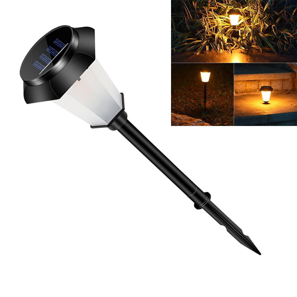 HEMOTON Outdoor Solar Powered Landscape Light Waterproof Simulated ...