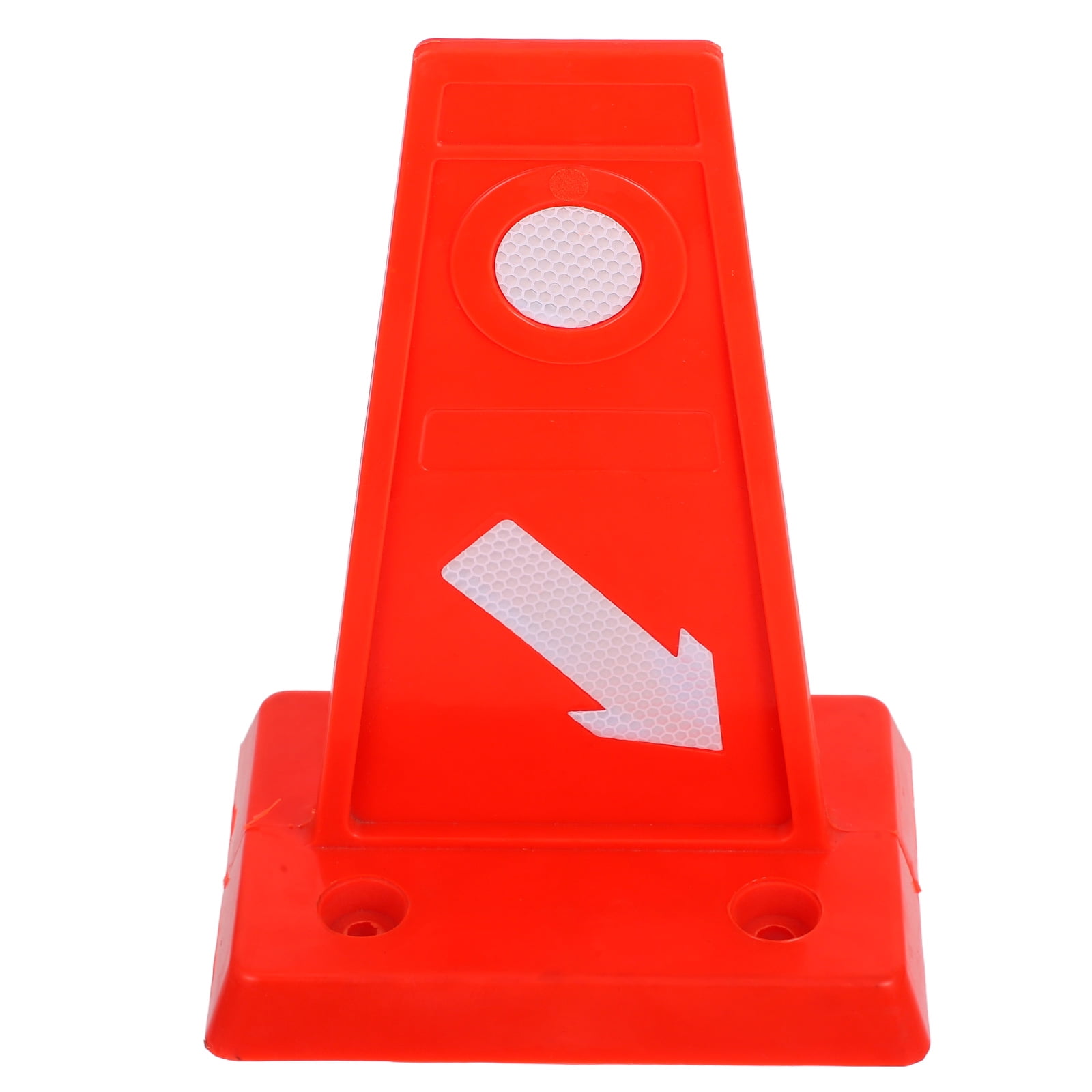 UPGRATOR Garage Signs Traffic Cone Sign Red TPU 1 Set - Walmart.com