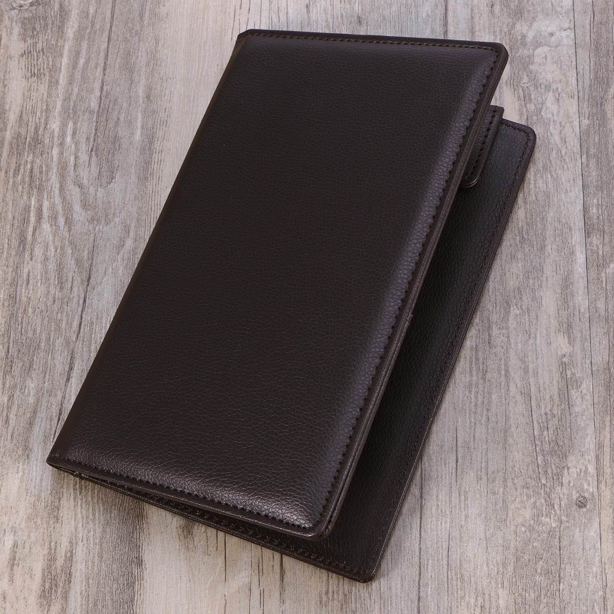 HEMOTON PU Leather Menu Folder Guest Check Presenter with Pen Clip for ...