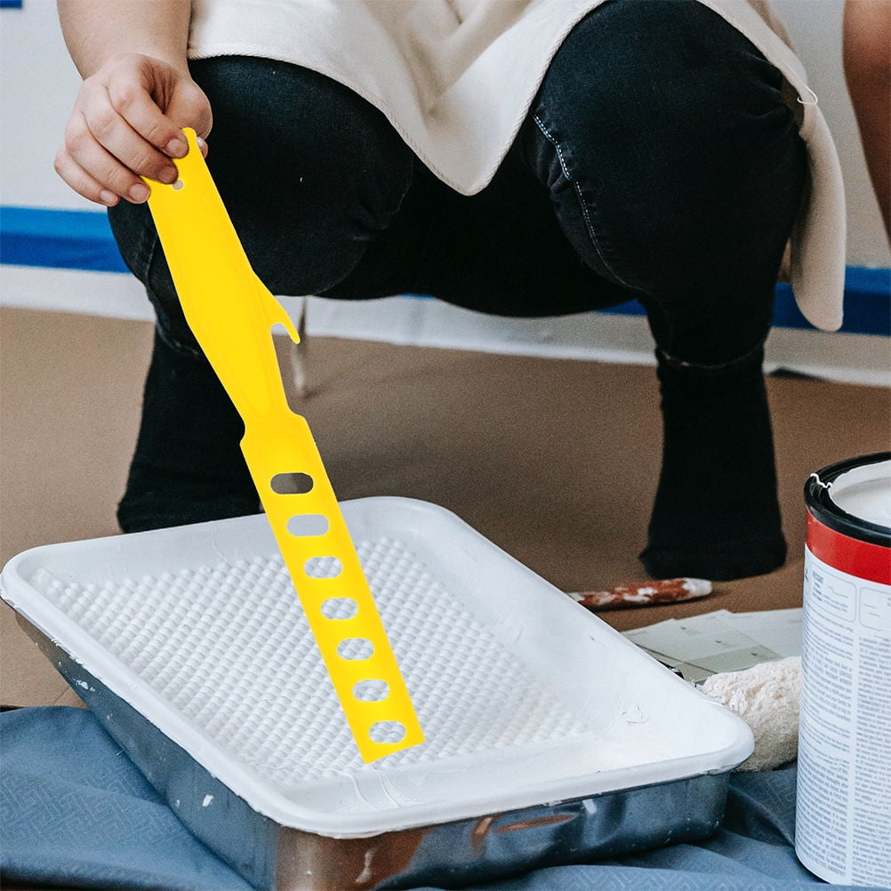 HEMOTON Paint Stirring Stick Plastic Paint Stirring Rod Paint Mixing ...