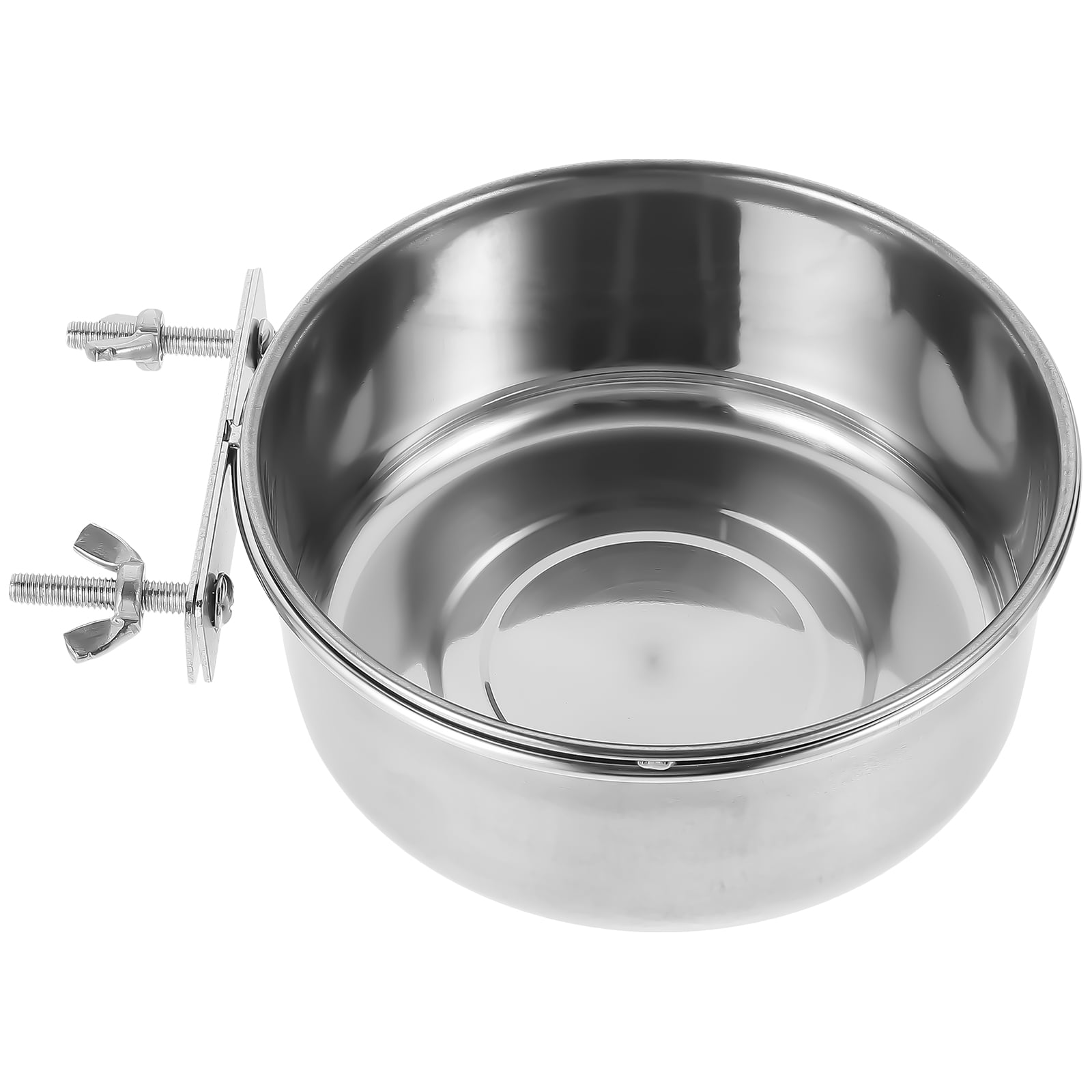 HEMOTON Parrot Food Holder Bird Feeding Cup Parrot Water Cage Bowl Bird ...