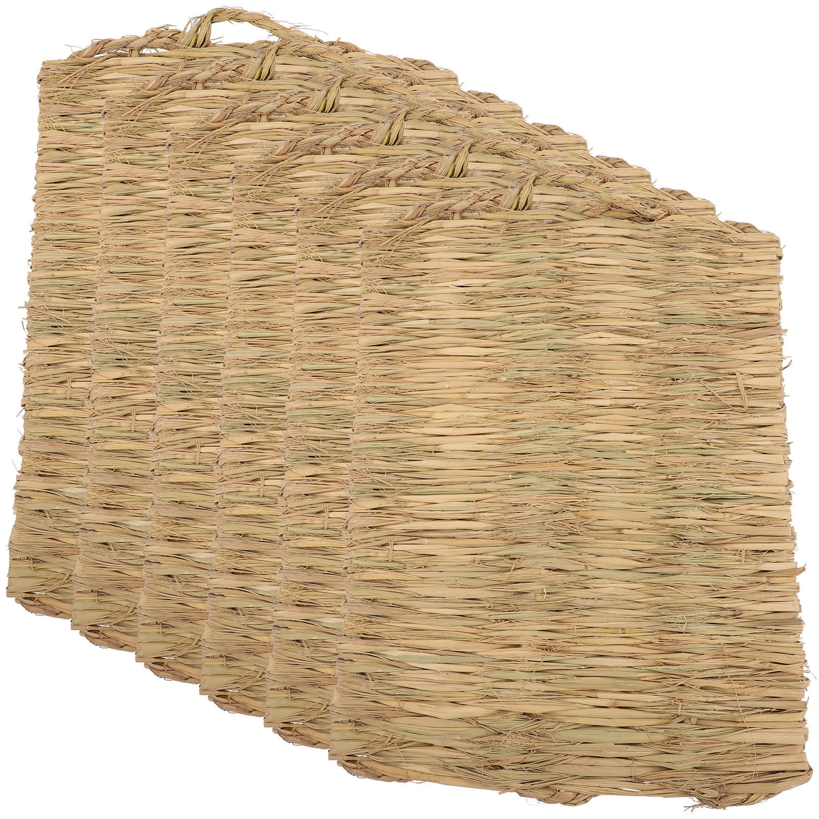 HEMOTON Pet Raising 6Pcs Chicken Grass Pad for Rectangular Shape and ...