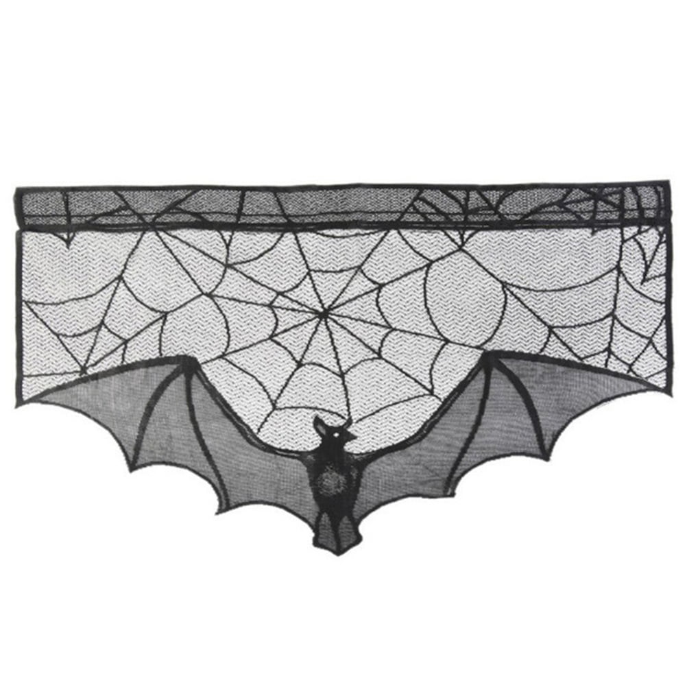 HEMOTON Photo Backdrop Party Background Curtain Decorations Spider ...