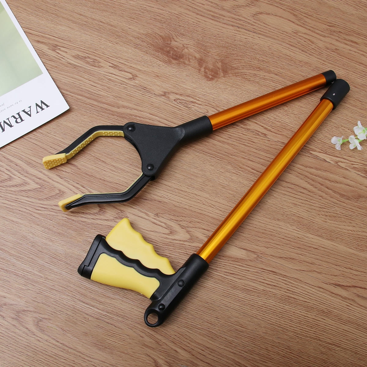 HEMOTON Pickup Tool Senior Grabber Garbage Picker Gripper - Walmart.com