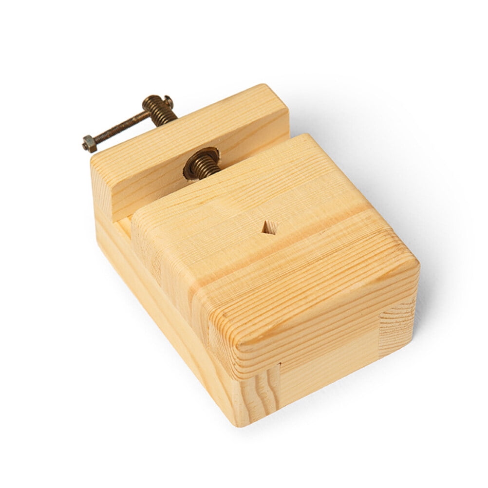 HEMOTON Pine Wood Engraving Tool for Fixing Stone Seals with Carving ...