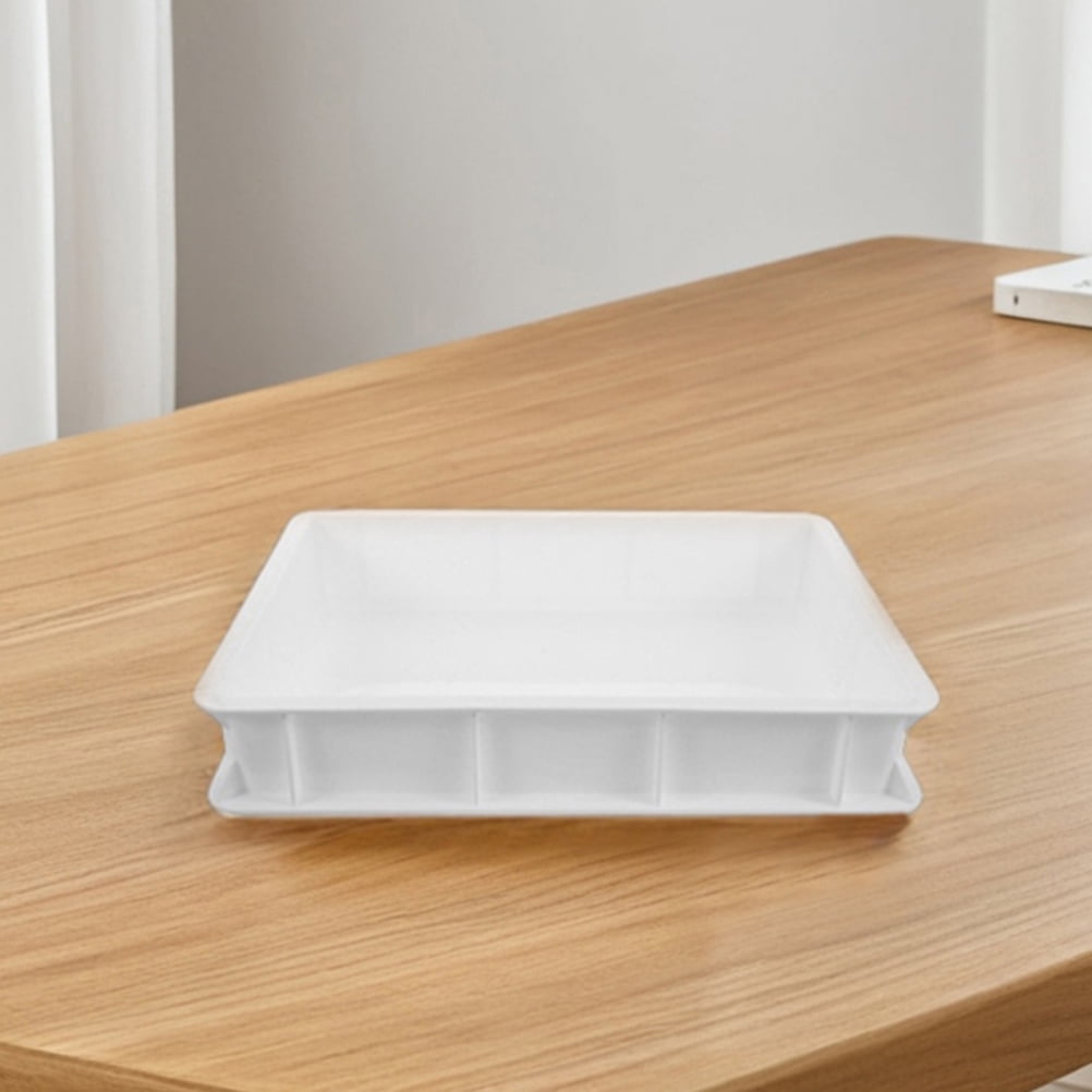 HEMOTON Pizza Dough Proofing Storage Tray Without Lid Stackable Dough ...