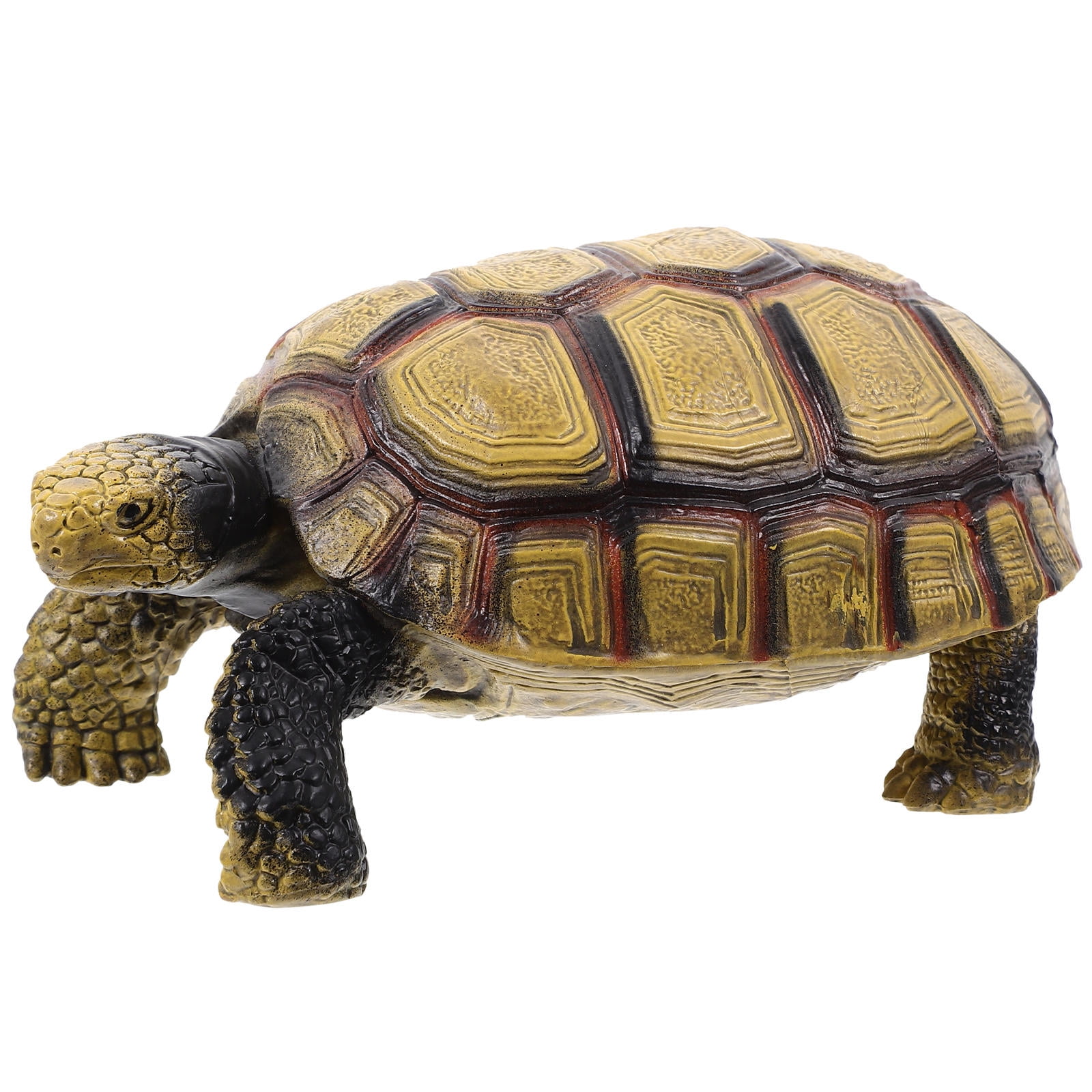 HEMOTON Plastic Tortoise Turtle Model Animals Model Land Turtle ...