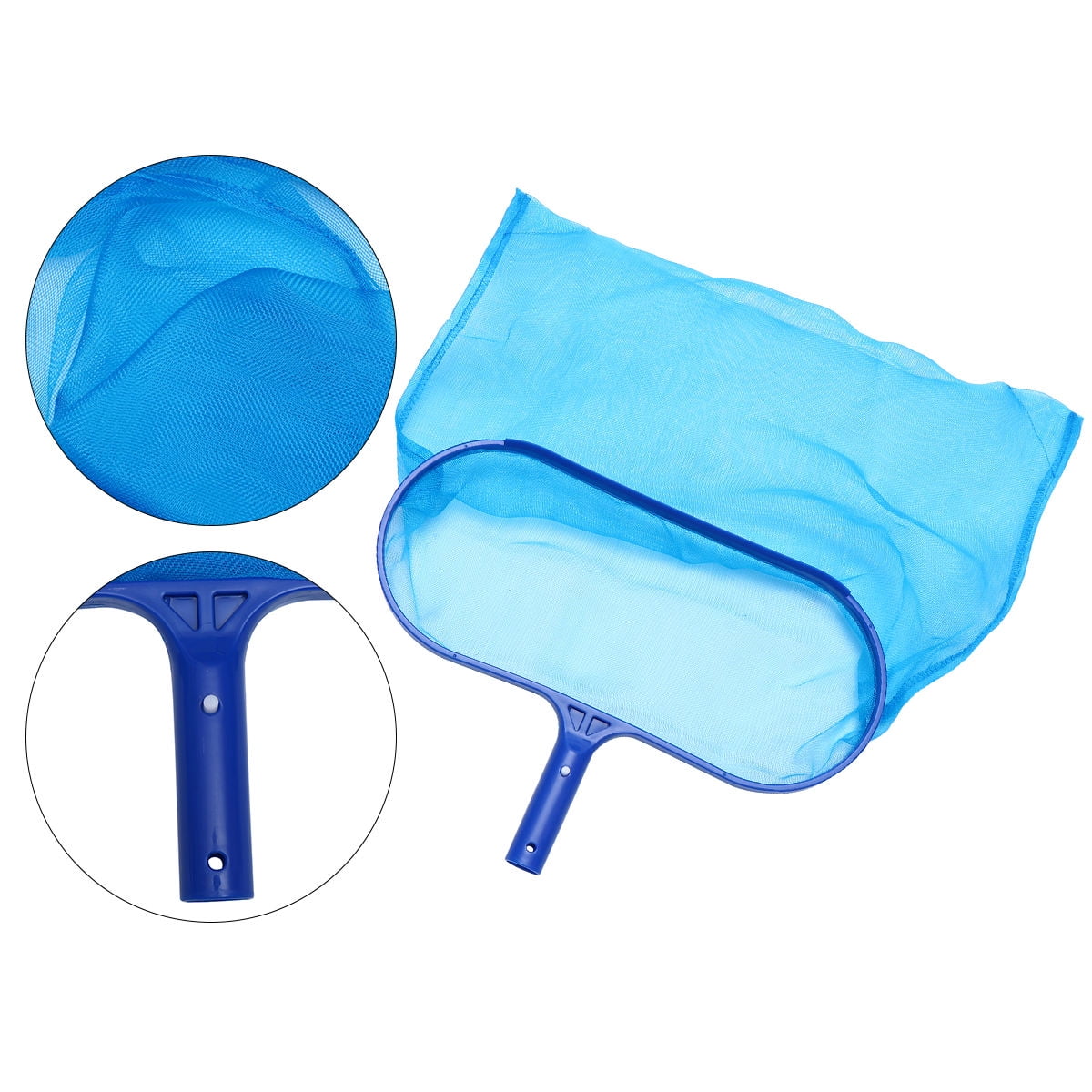 HEMOTON Pool Scoop Net Leaves Tool Swimming Cleaning Equipment Blue ...