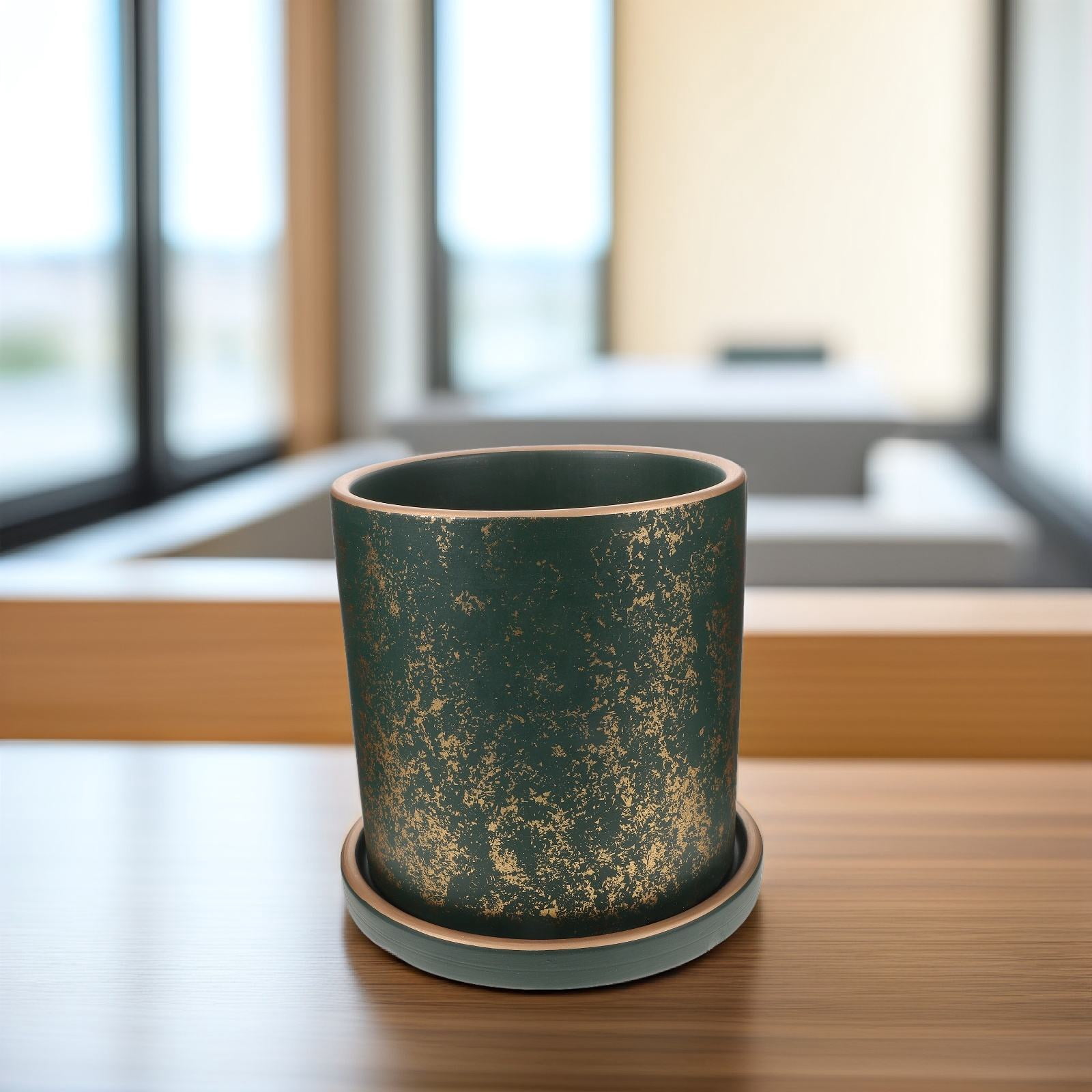 HEMOTON Porcelain Planter Pot Terracotta Pots Indoor Flower Plants ...