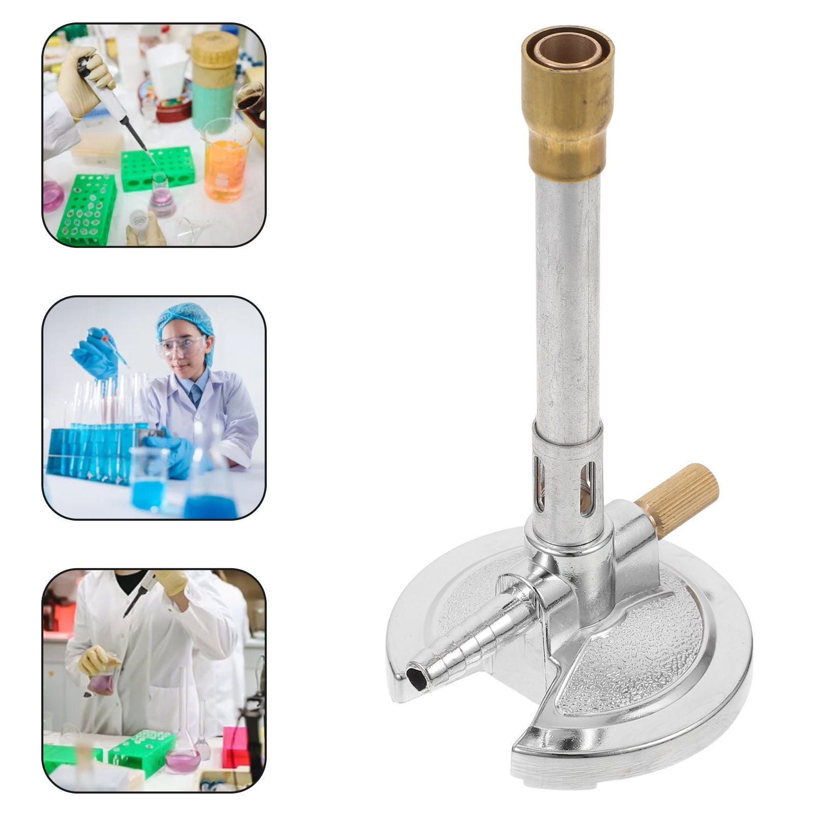 RENACLIPY Renaclipy Multi-Function Bunsen Burner Silver Zinc Alloy for ...