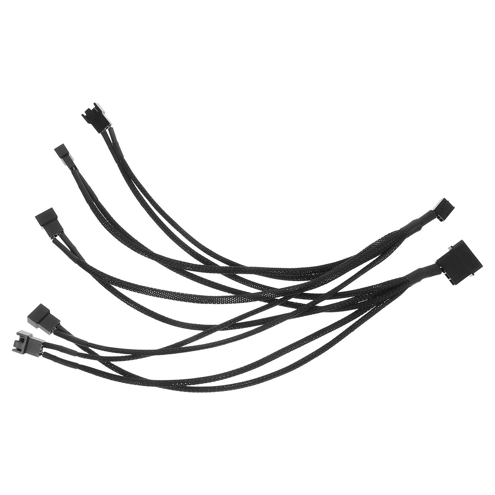 HEMOTON Portable Fan Extension Cable Fan Hub 30.00X2.00X1.50CM Black ...