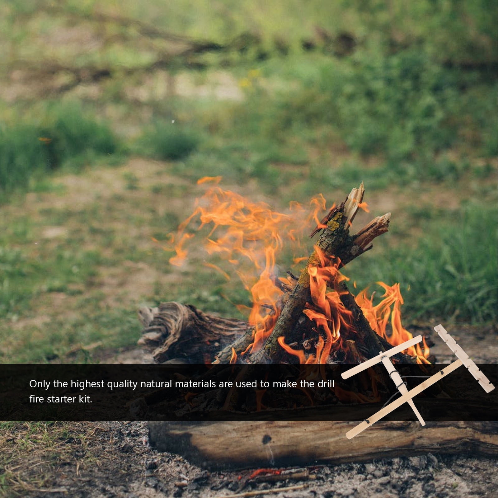 ORDDIART Camping Fire Tool Plastic 1Set 17.3x13in - Walmart.com