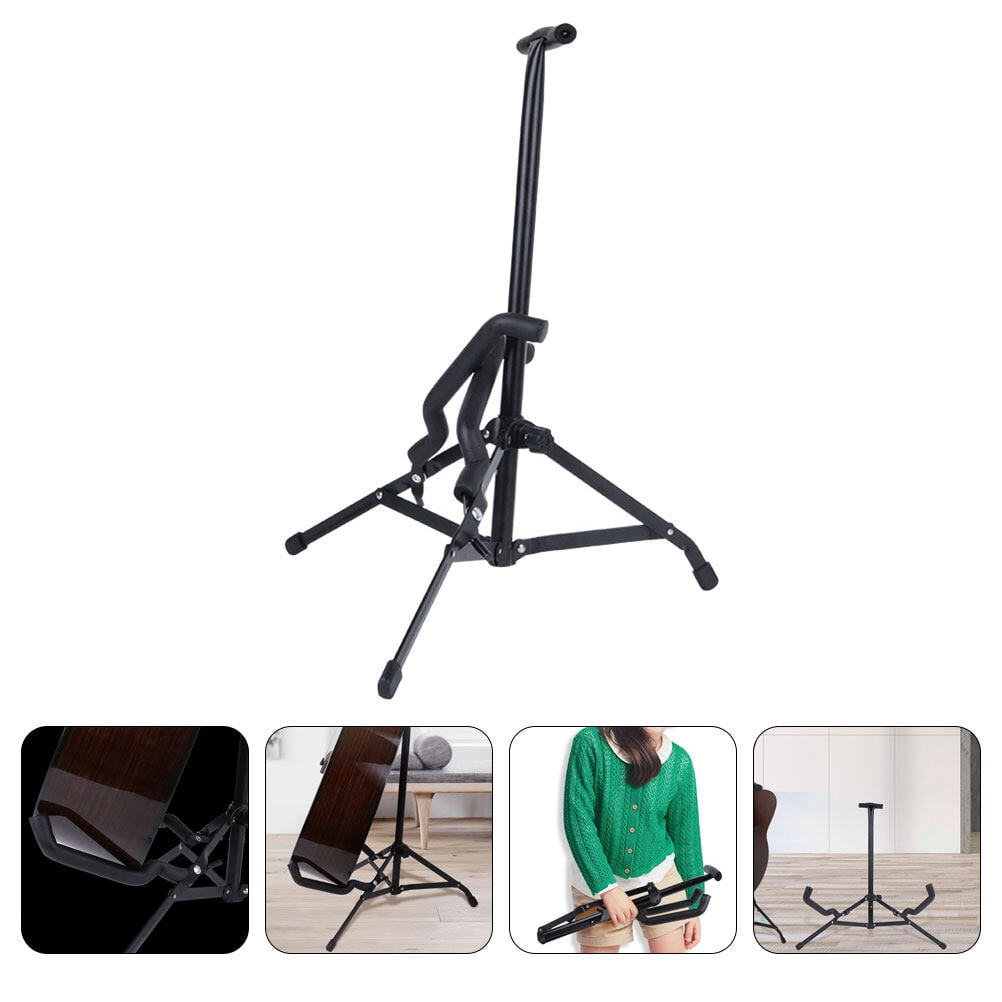HEMOTON Portable Guitar Stand Electric Guitar Stand Bass Floor Type ...