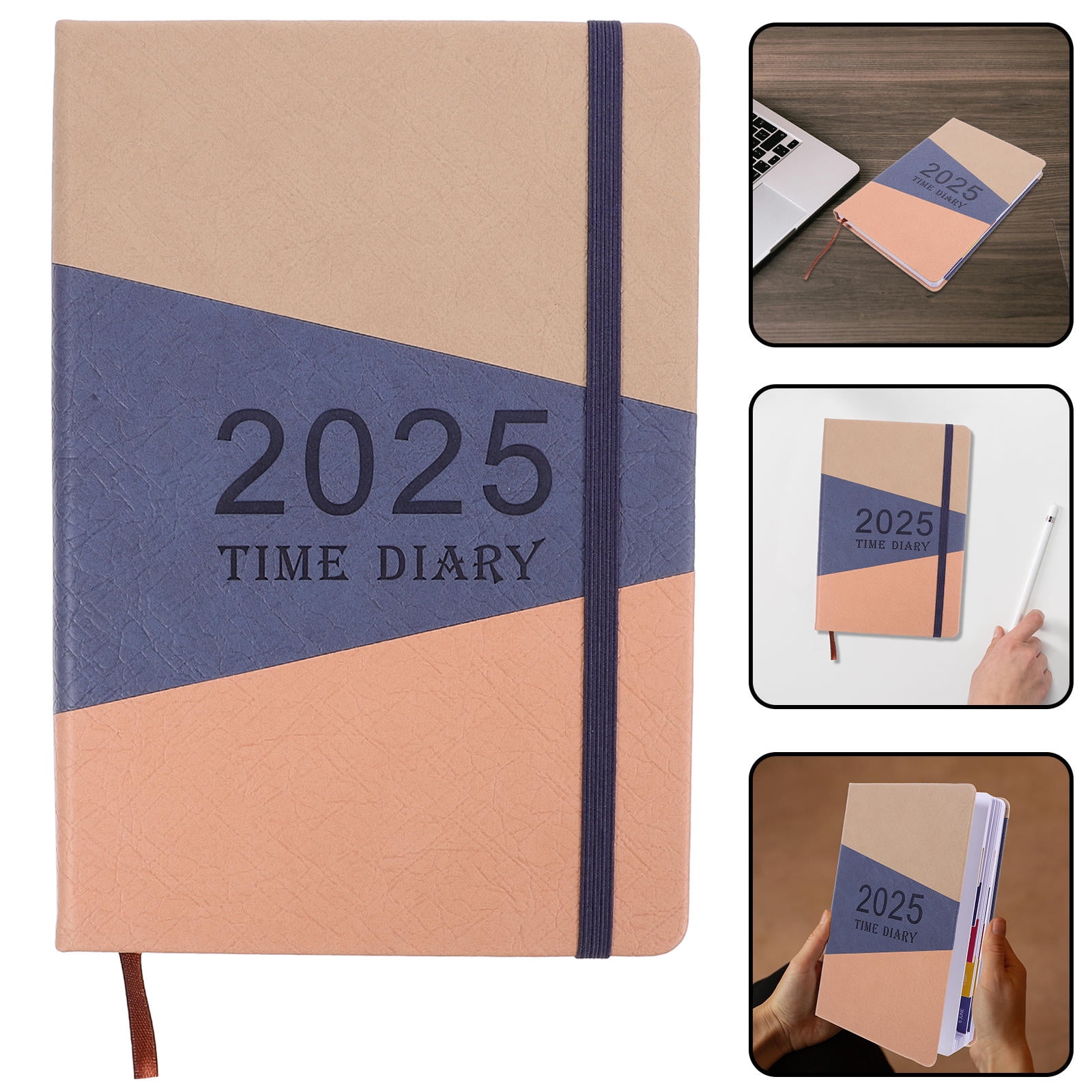 HEMOTON Portable Purple Planner Notepad for Writing with Smooth Paper ...