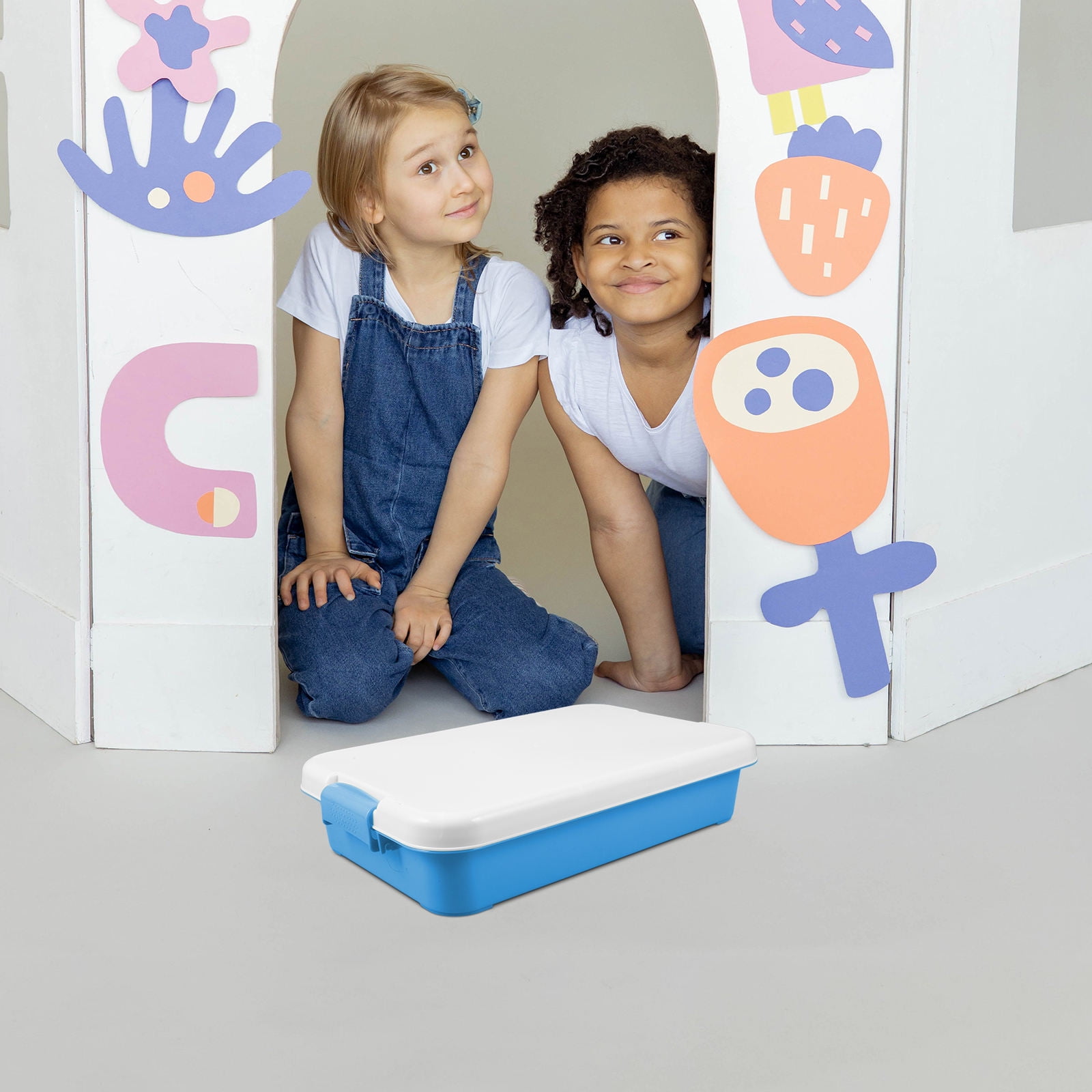 HEMOTON Portable Sand Tray with Lid Small Sand Box Outdoor Sand Tray ...