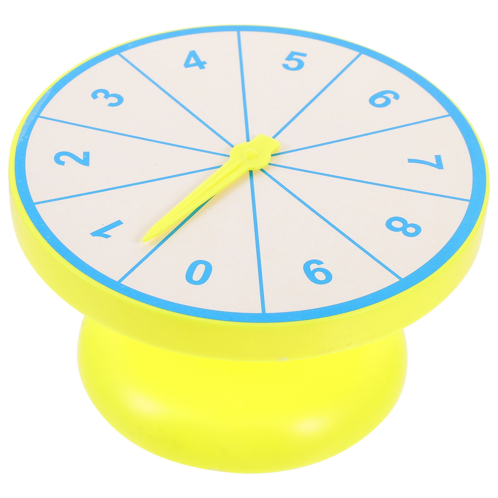 HEMOTON Portable White Plastic Number Turntable for Classroom and Party ...