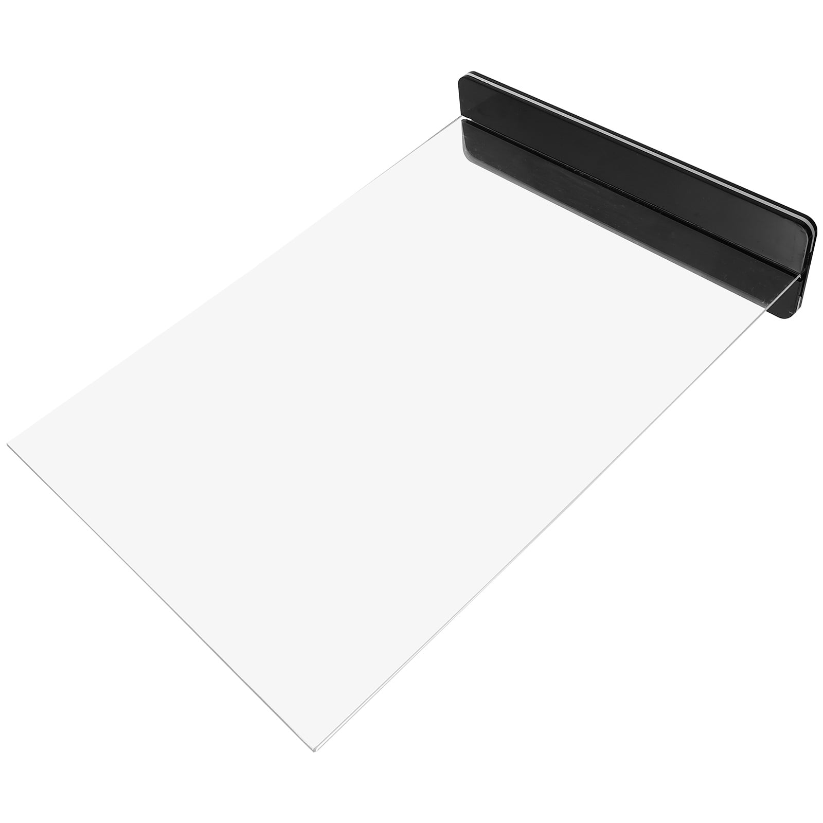 HEMOTON Post Acrylic Display Board Price Display Stand 21X5.6CM ...