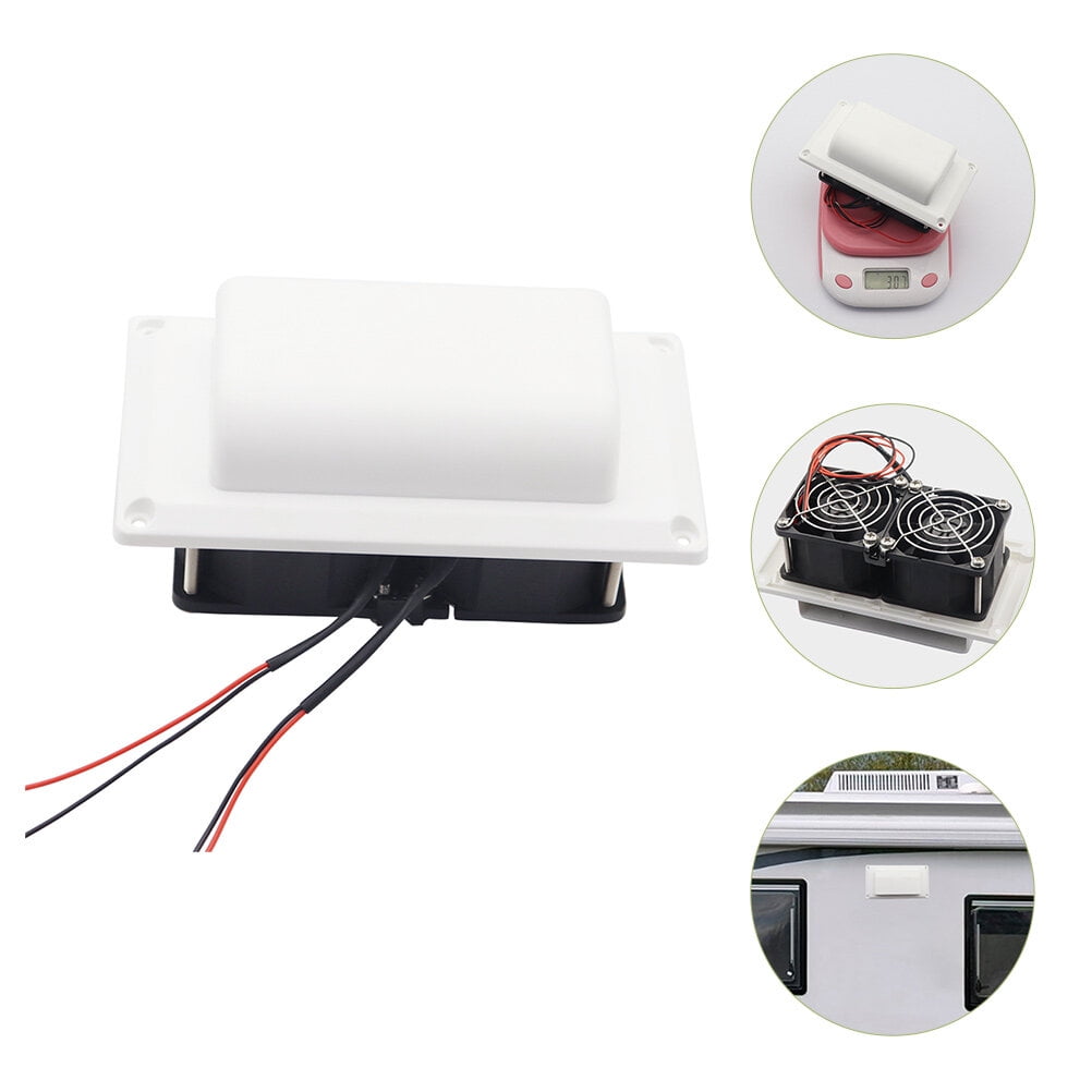 HEMOTON Powered RV Fan Camper Exhaust Beautiful Ventilation - Walmart.com