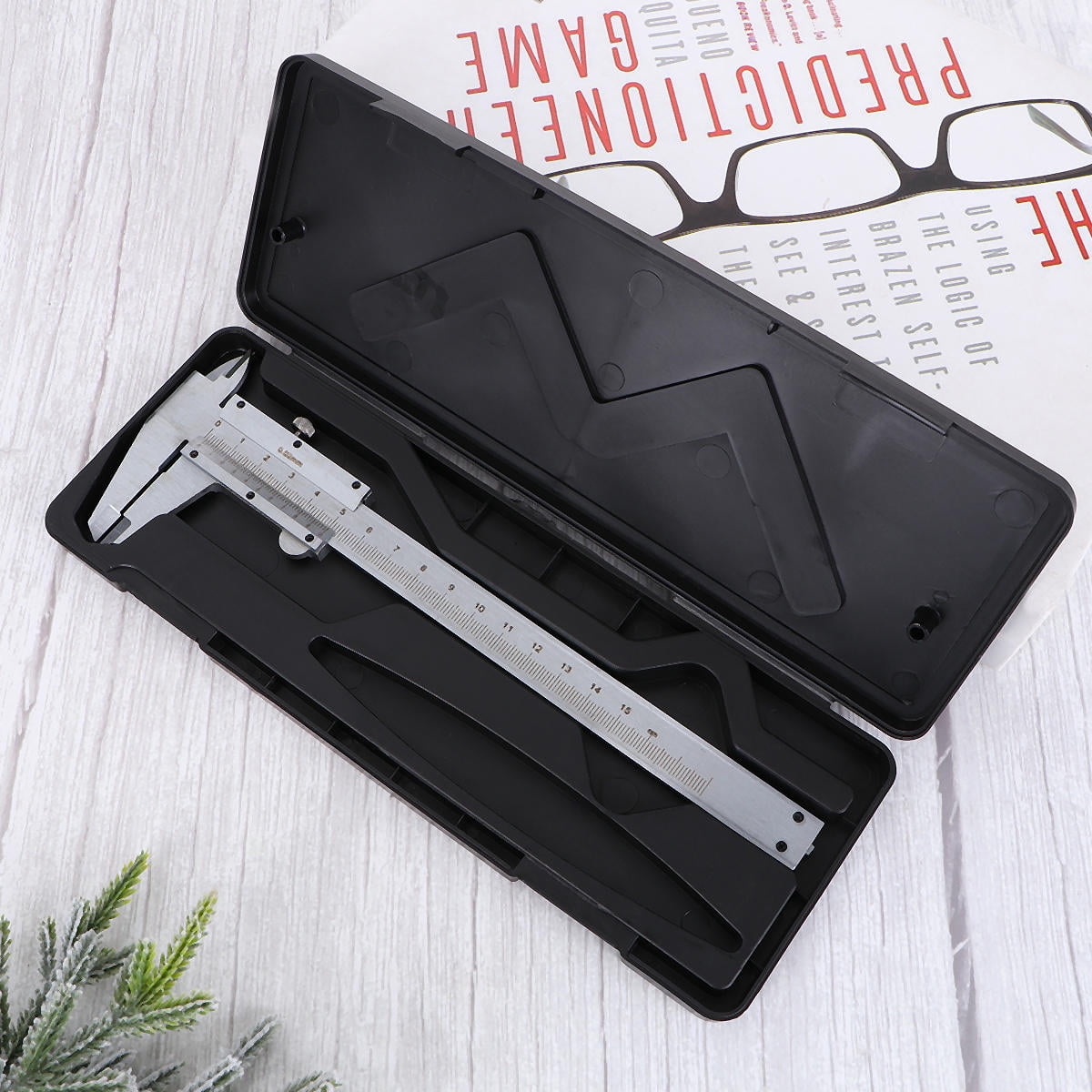HEMOTON Precision Caliper Measurement Tool in White Carbon Steel for ...