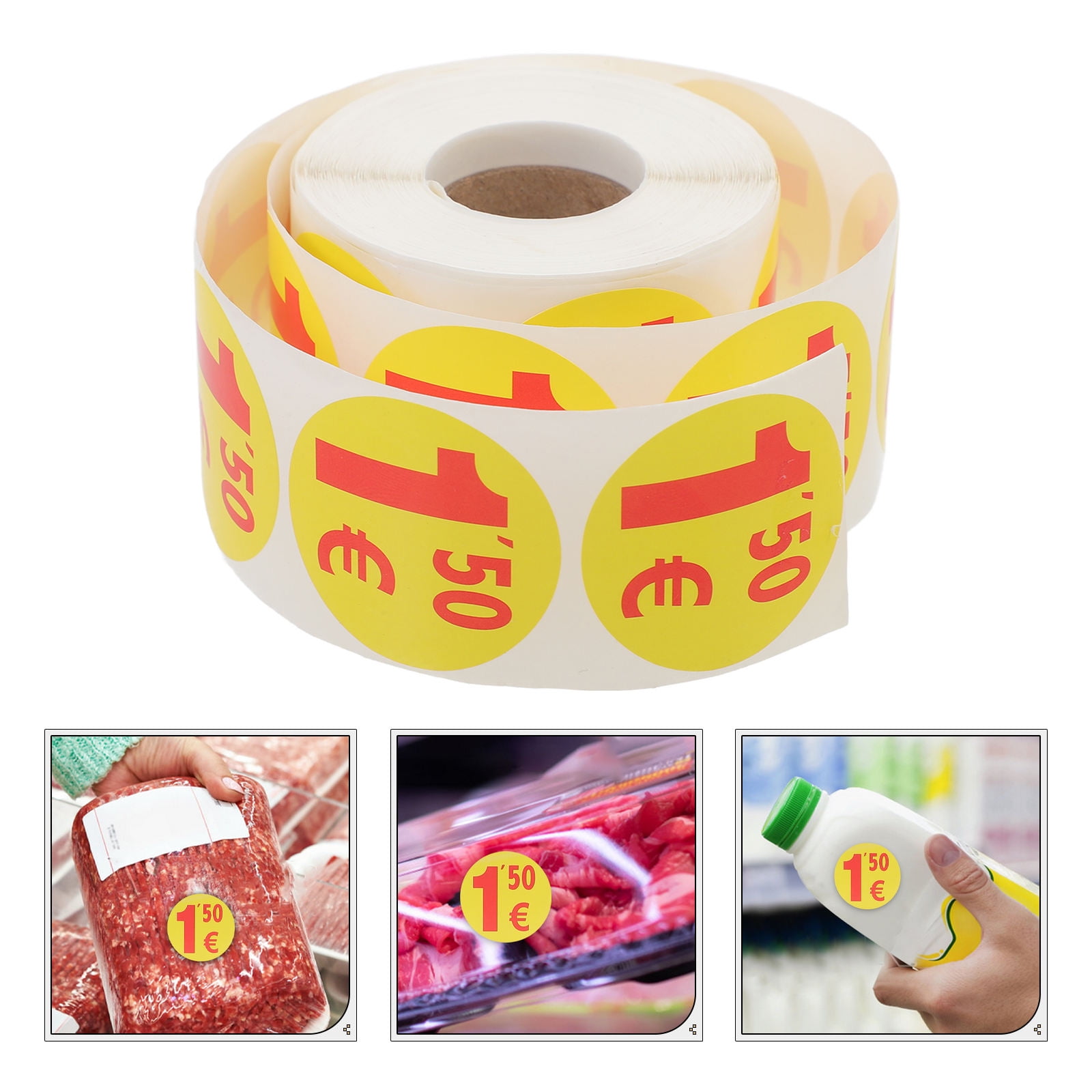 HEMOTON Price Sticker Labels Garage Labeling Strips for Organizing and ...