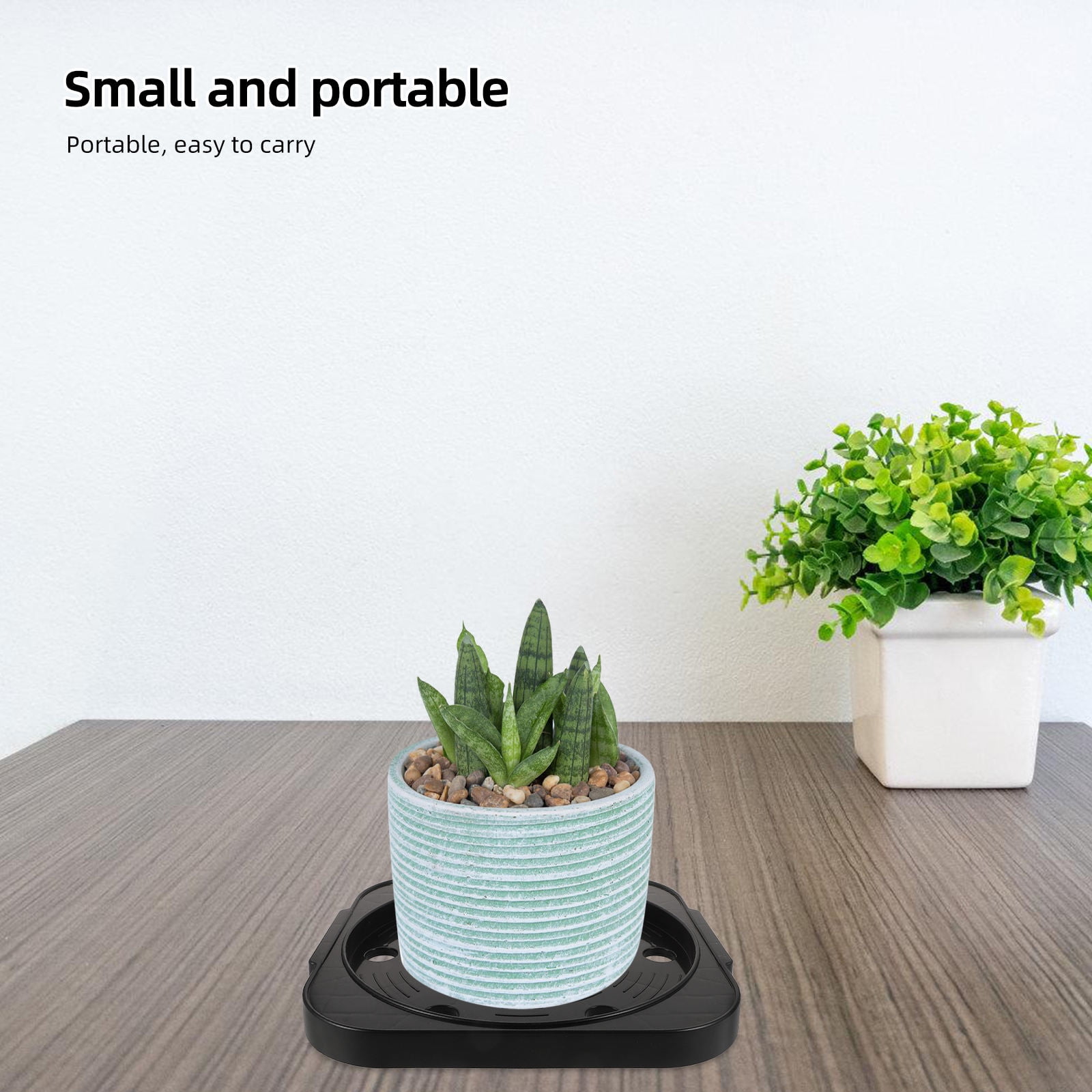 HEMOTON Propane Holder Planter Stand With Wheels Movable Cylinder ...