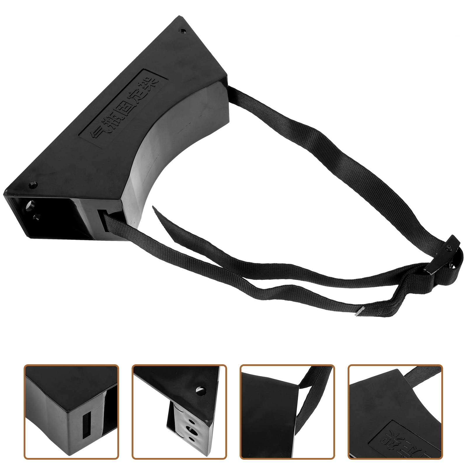 HEMOTON Propane Tank Holder Gas Cylinder Bracket Wall Mount Gas ...