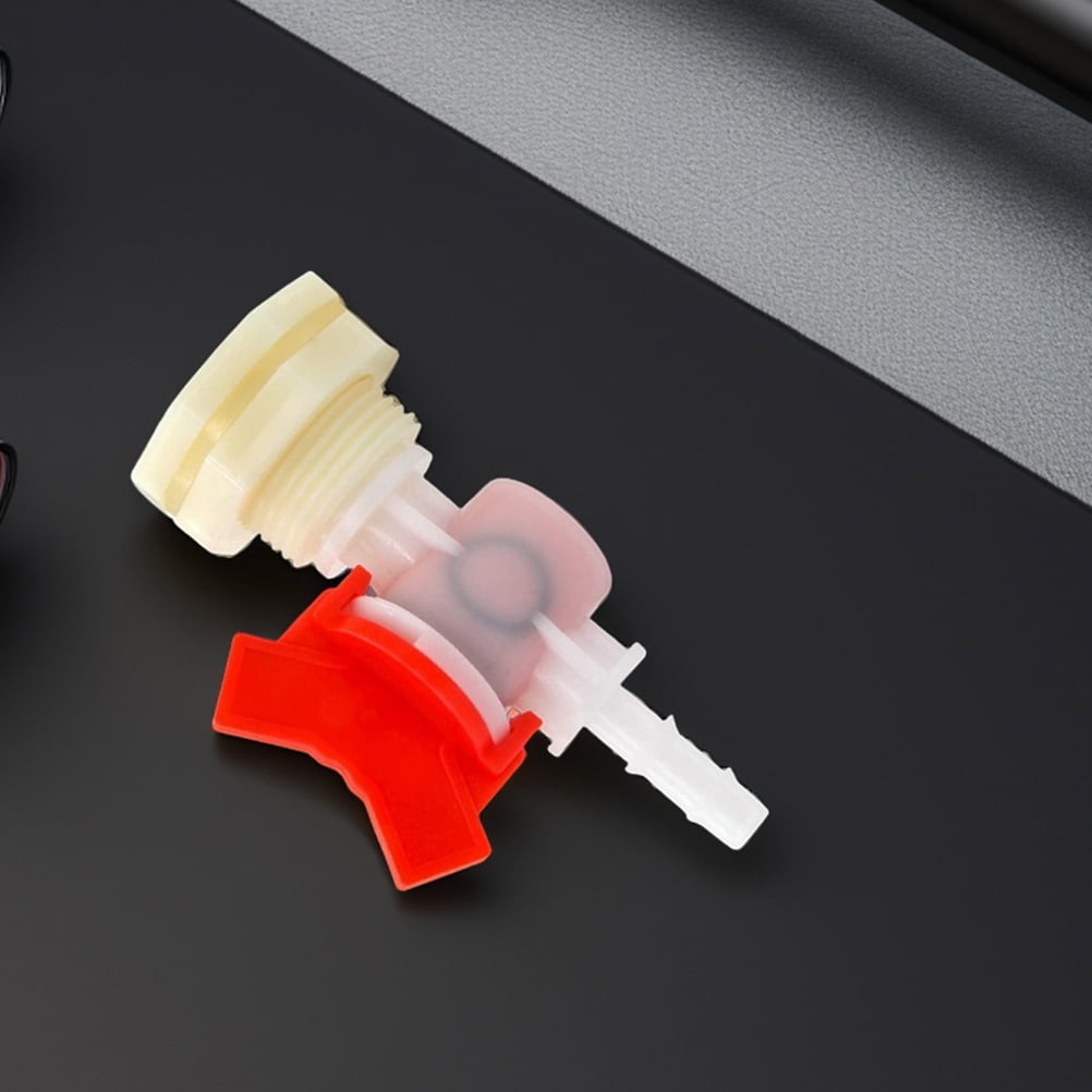 HEMOTON Rabbit Water Feeder Valve Kit Barb Ball Valve With Gasket And ...