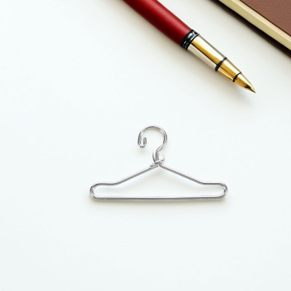 HEMOTON Raindrops 20pcs Small Doll Dress Hangers for Mini Dolls ...