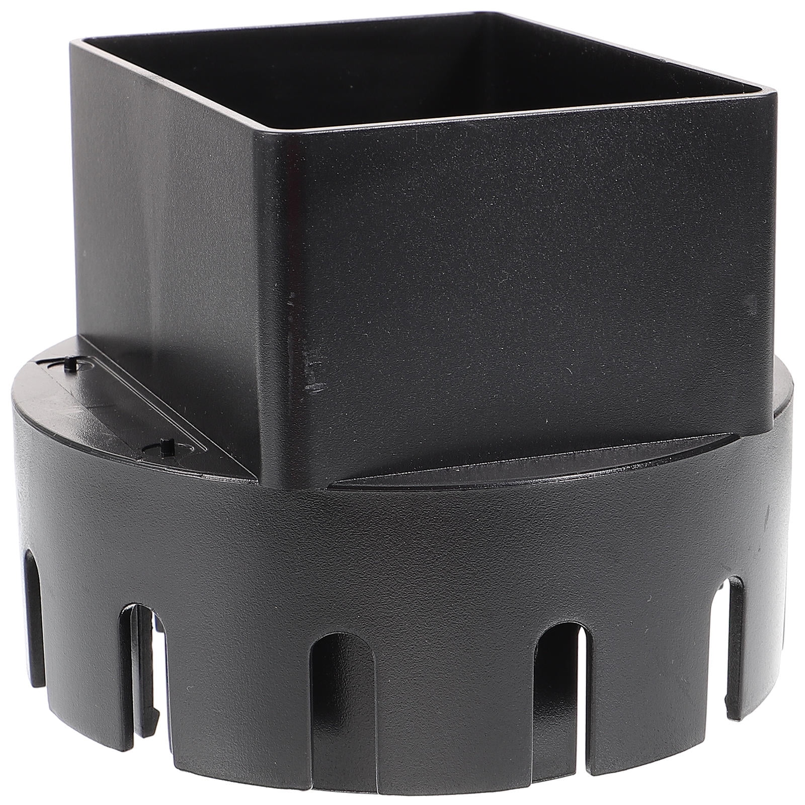 HEMOTON Rainwater Collectors 1Set Black PVC Downspout Diverter for ...