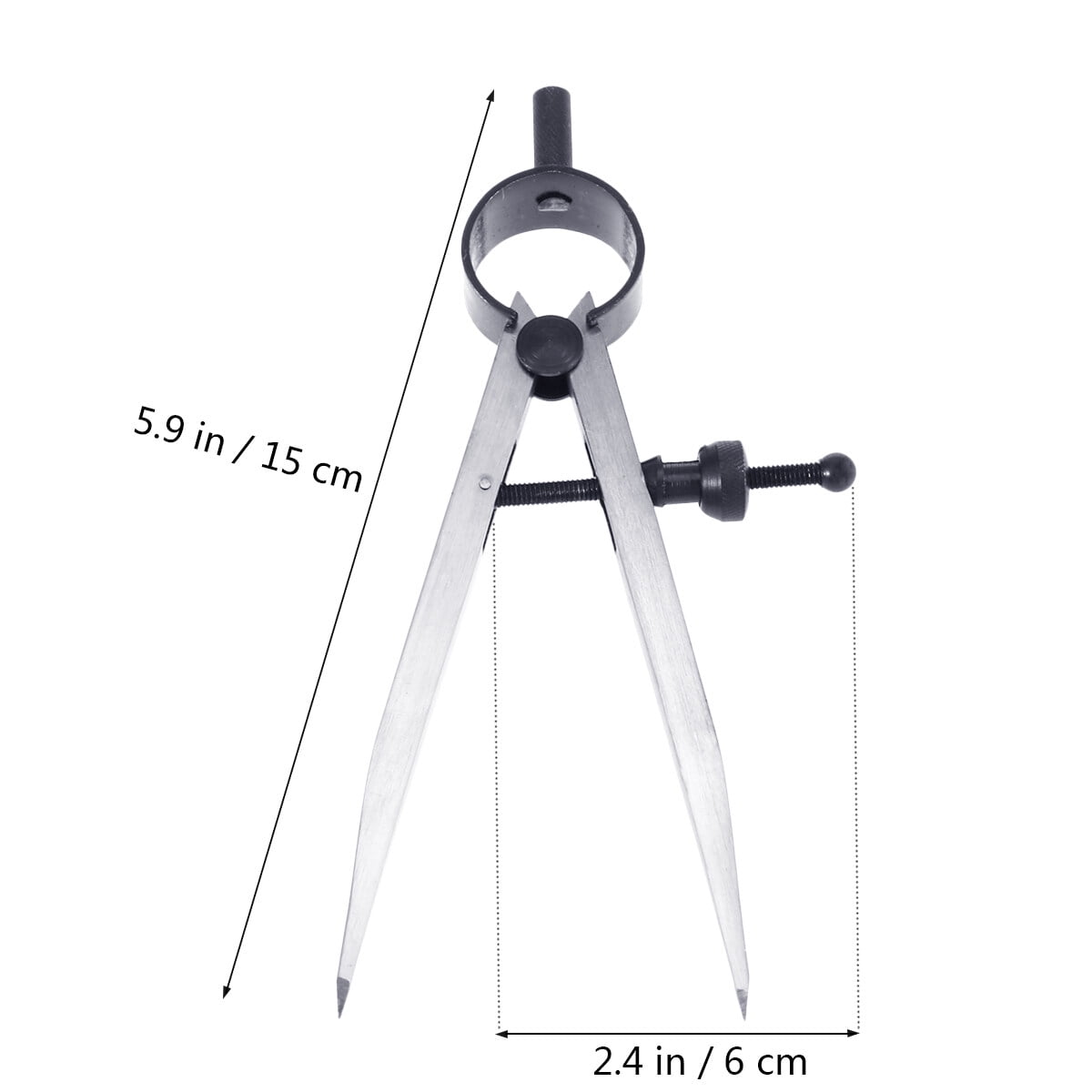 HEMOTON Rapid Adjust Divider Calipers Fine Adjustment Measuring Caliper ...