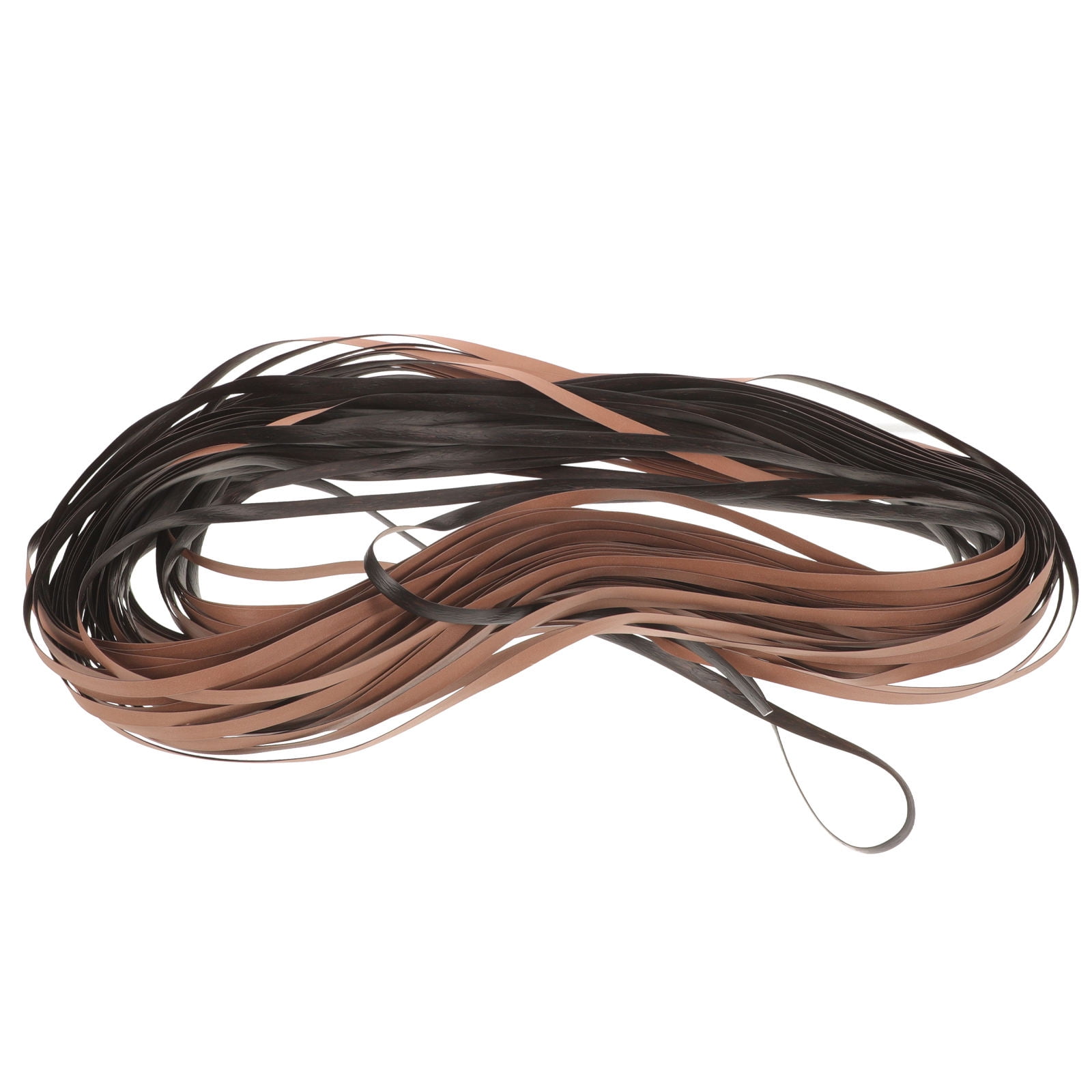 HEMOTON Black Rattan Strips for Cane Wicker Webbing, Outdoor Garden ...