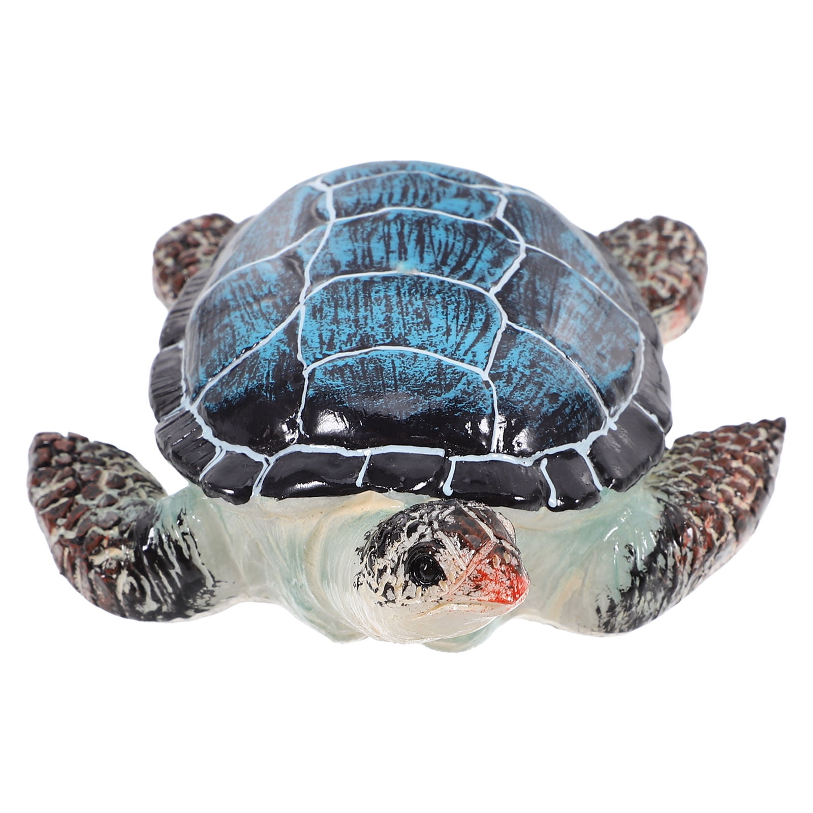 HEMOTON Resin Sea Turtle Statue Sea Turtle Figurine Simulation Turtle ...