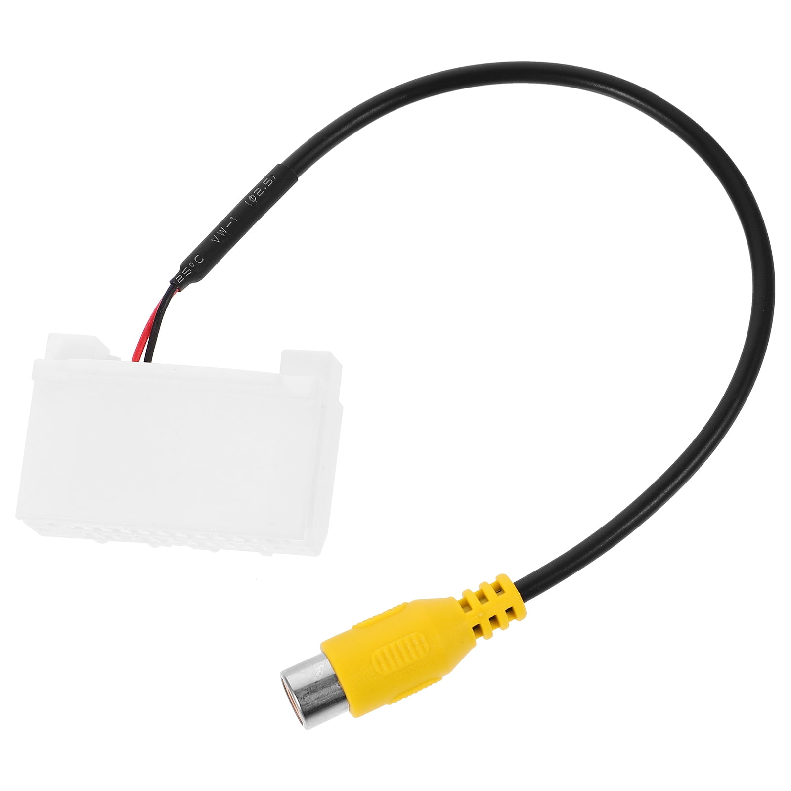 HEMOTON Reverse Camera Wiring Harness RCA Stereo Adapter Rear Camera ...