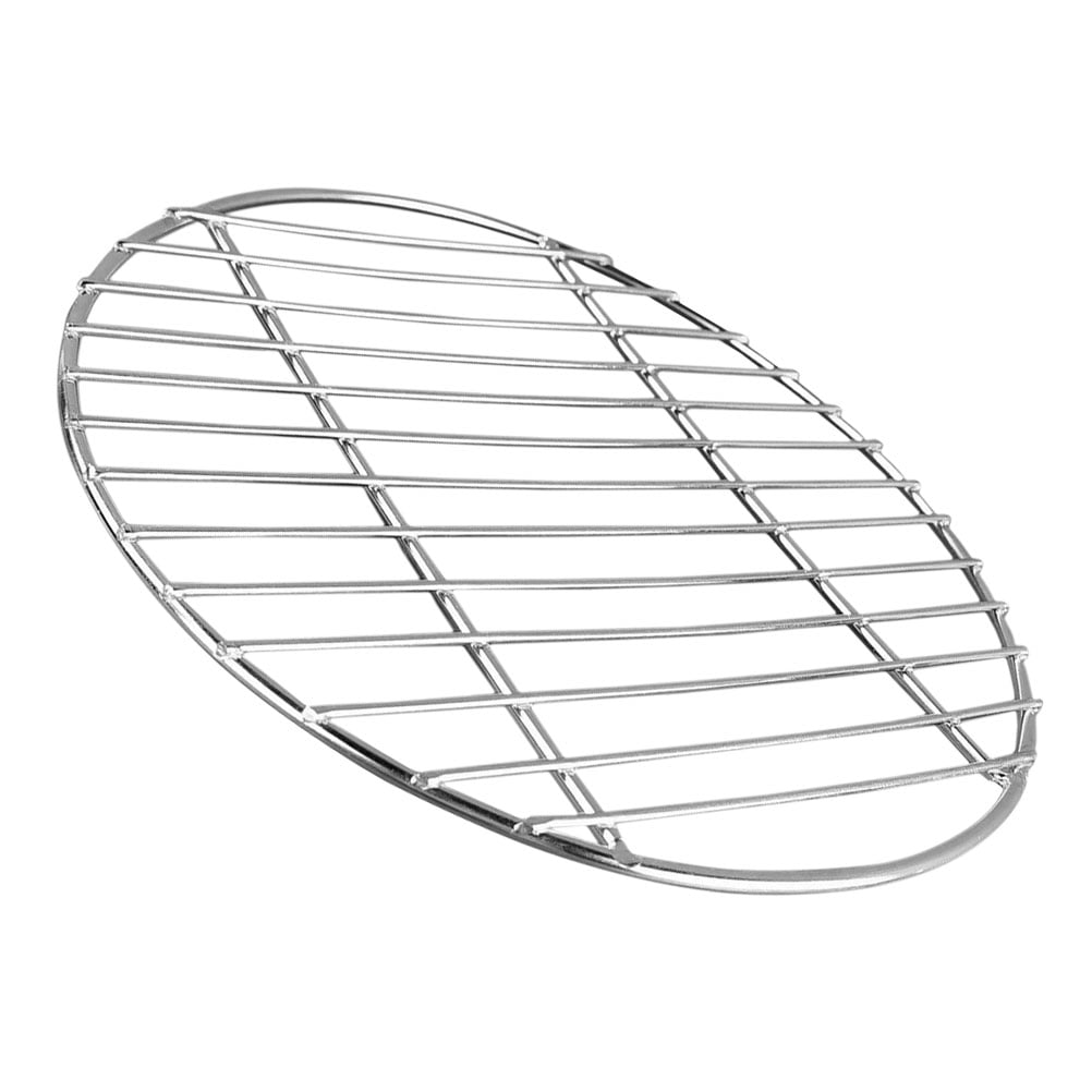 HEMOTON Round Grill Mesh Reusable Grill Grate Multi-function Net Grate ...