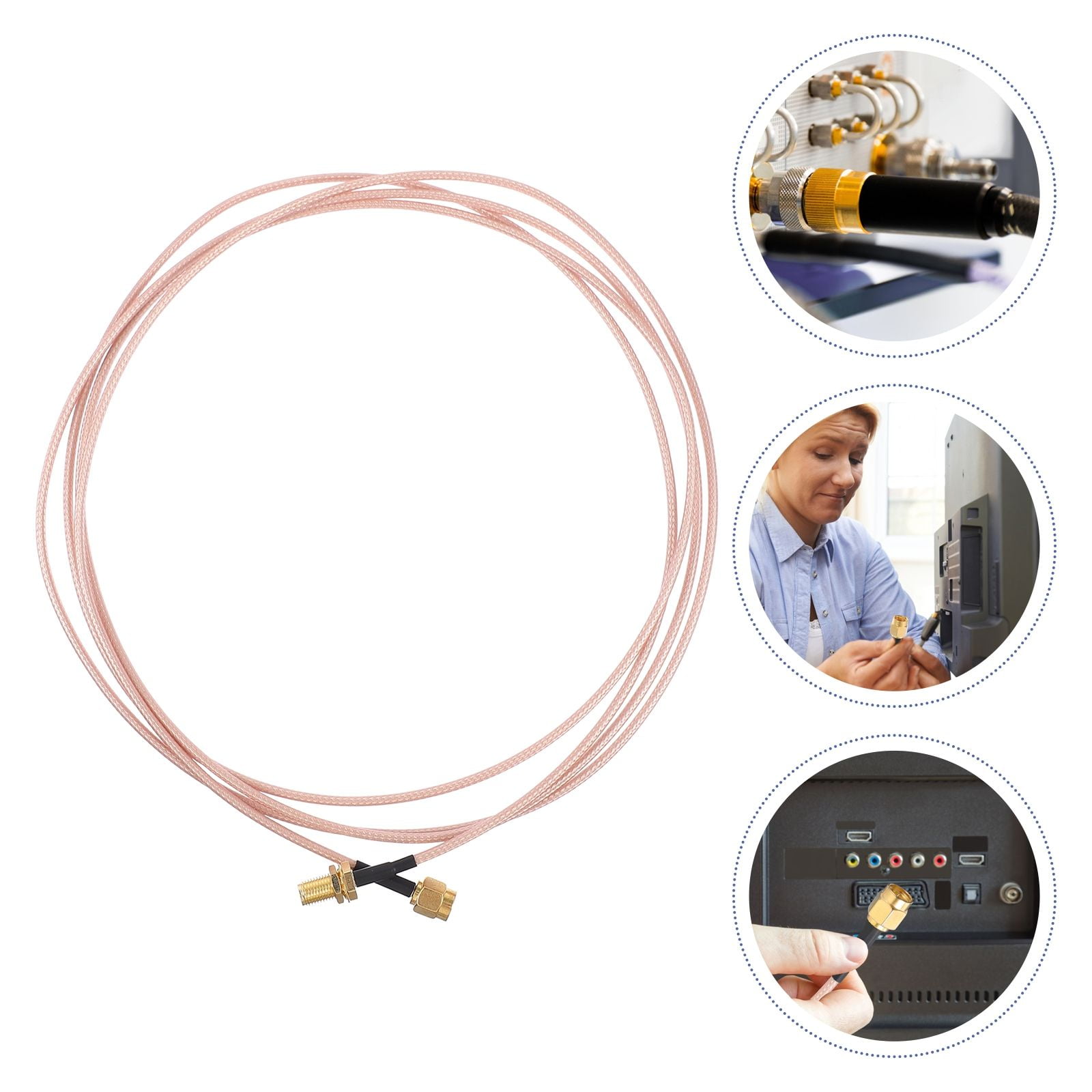 HEMOTON SMA Male to Female Coax Cable for Antenna with Copper Material ...