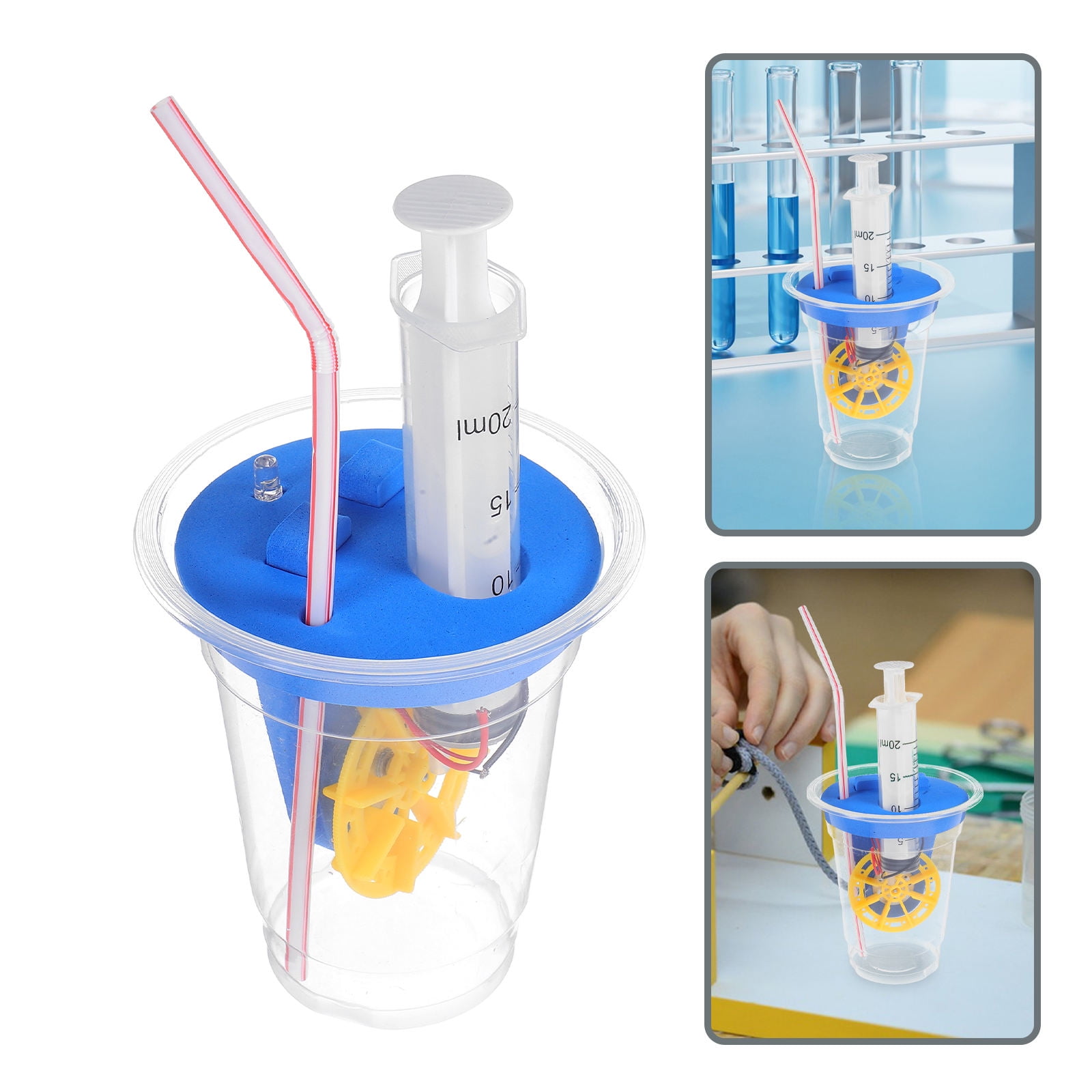 DEEPCRAFF Educational Accessory Toy Science Kit Multi 1 Set 4.3x3.7x3.7in - Walmart.com