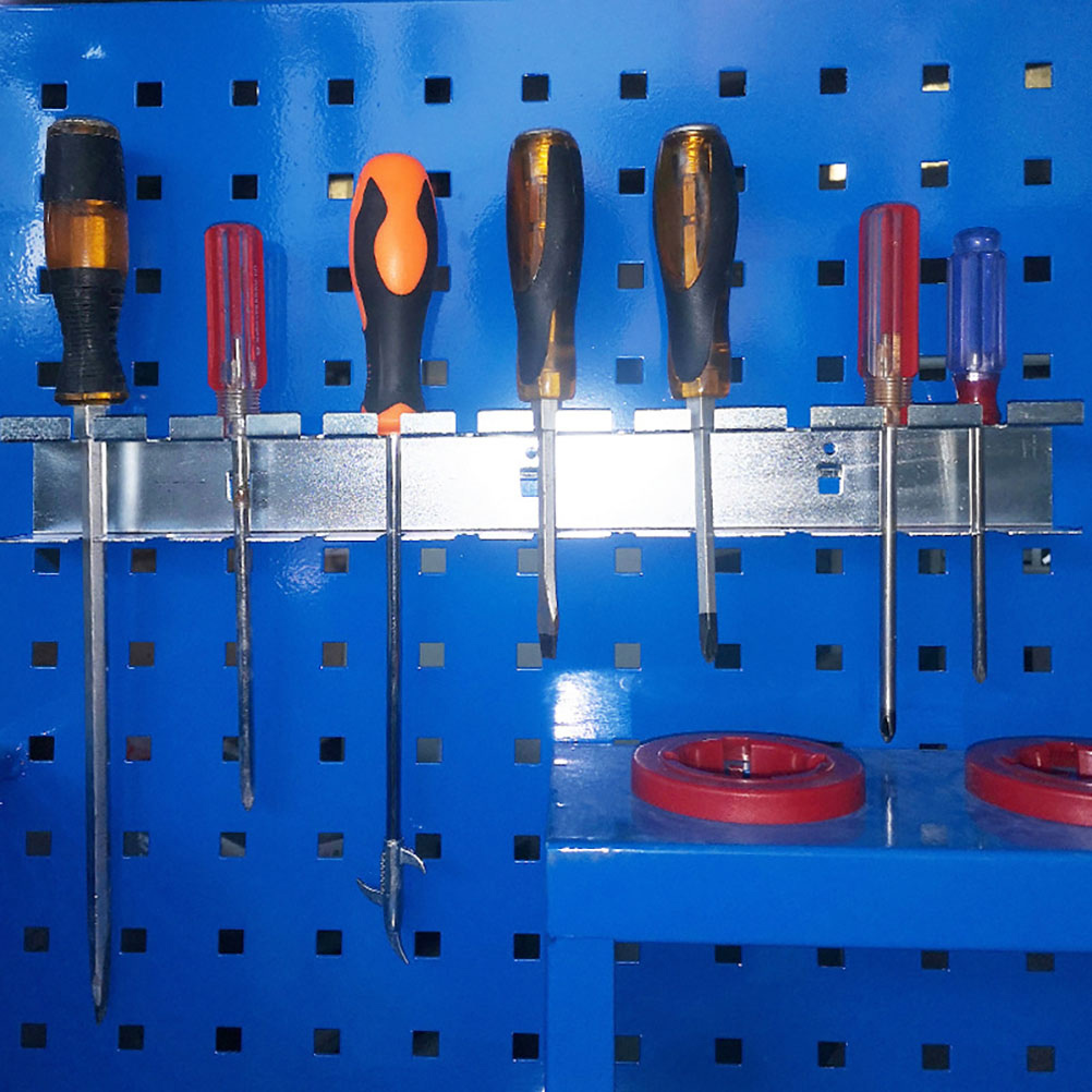HEMOTON Screwdriver Wall Rack for Tool Storage Made of Galvanized Steel ...