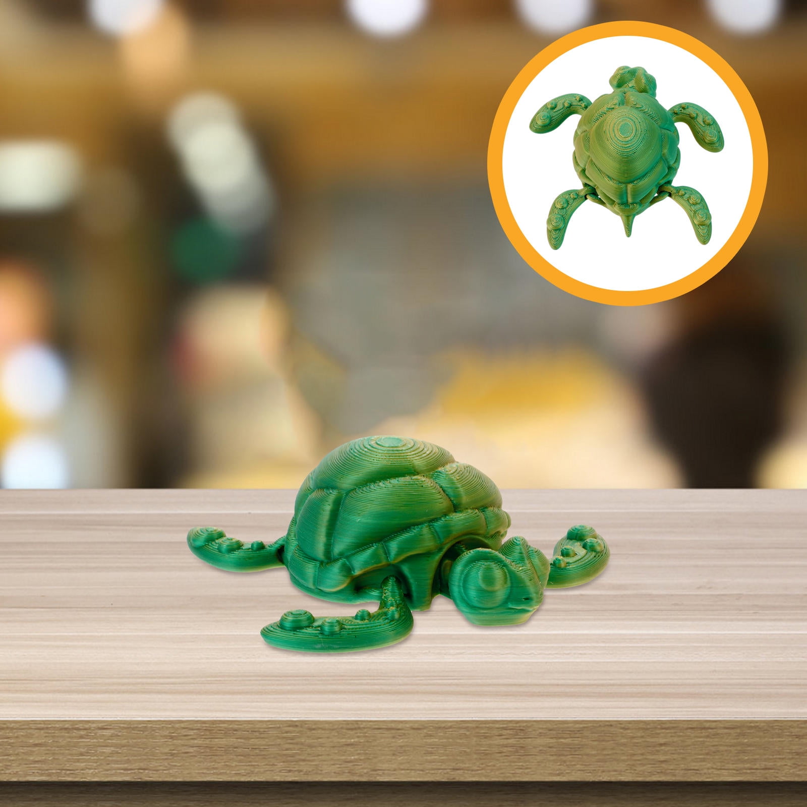 HEMOTON Sea Turtle Model with Movable Joints Realistic Sea Turtle ...