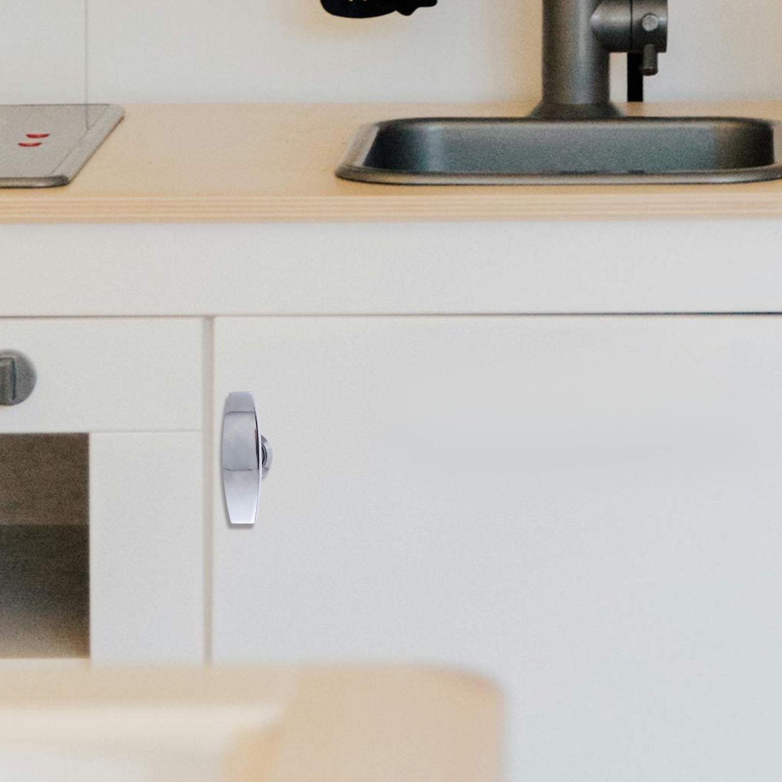 HEMOTON Secure Keyless Cabinet Lock Heavy-Duty Electrical Panel Door ...