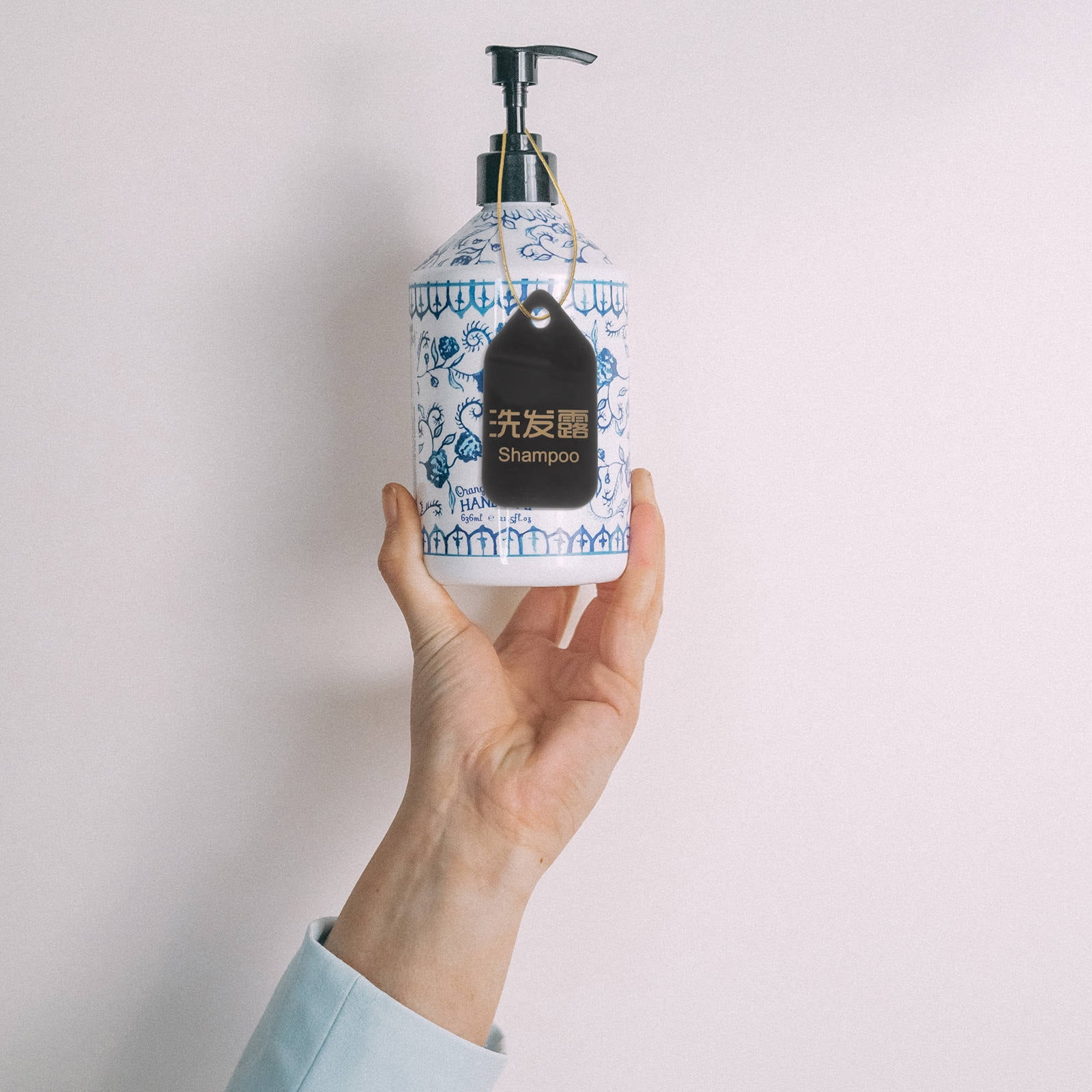 HEMOTON Shampoo and Shower Gel Label Tags Made of Premium Acrylic for ...