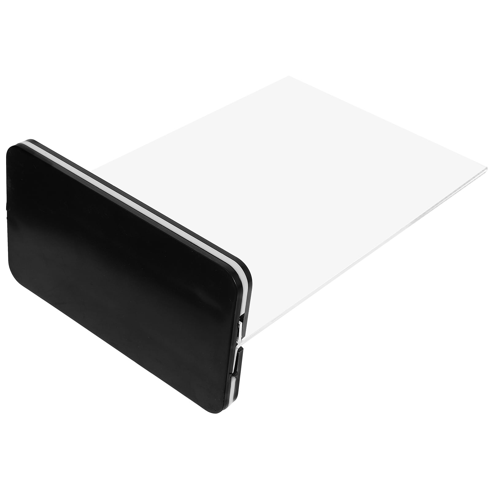 HEMOTON Sign Acrylic Display Board Desktop Menu Storage Stand - Walmart.com