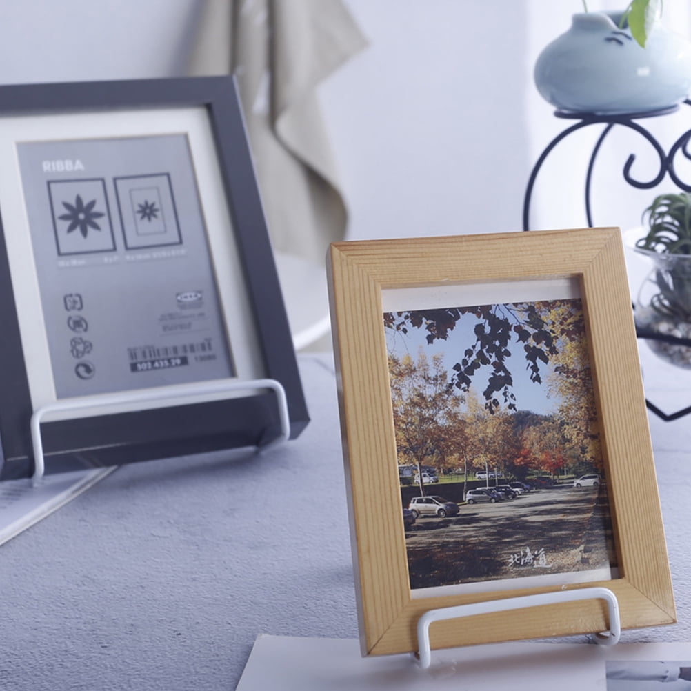 HEMOTON Silver Metal Photo Frame for Home Decoration Creative Wrought ...