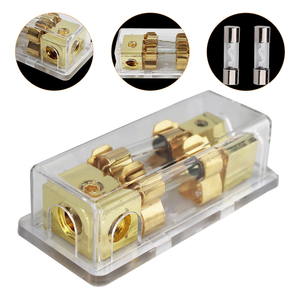 HEMOTON 功放喇叭线 Simple Installation Fuse Holder Good Conductivity ...