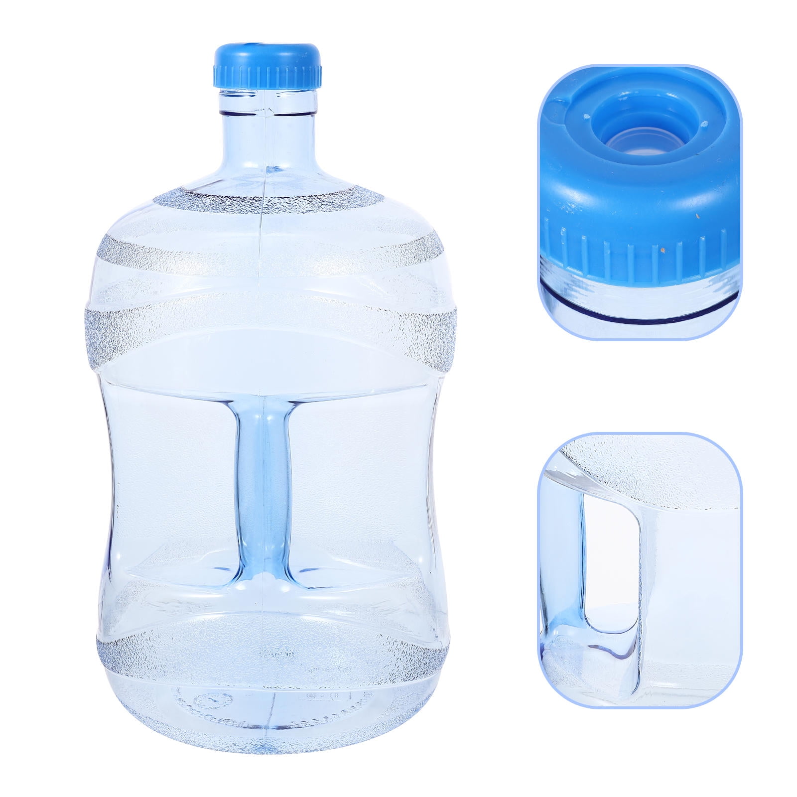 HEMOTON SkyBlue Clear Water Jug Portable Outdoor Water Container with ...
