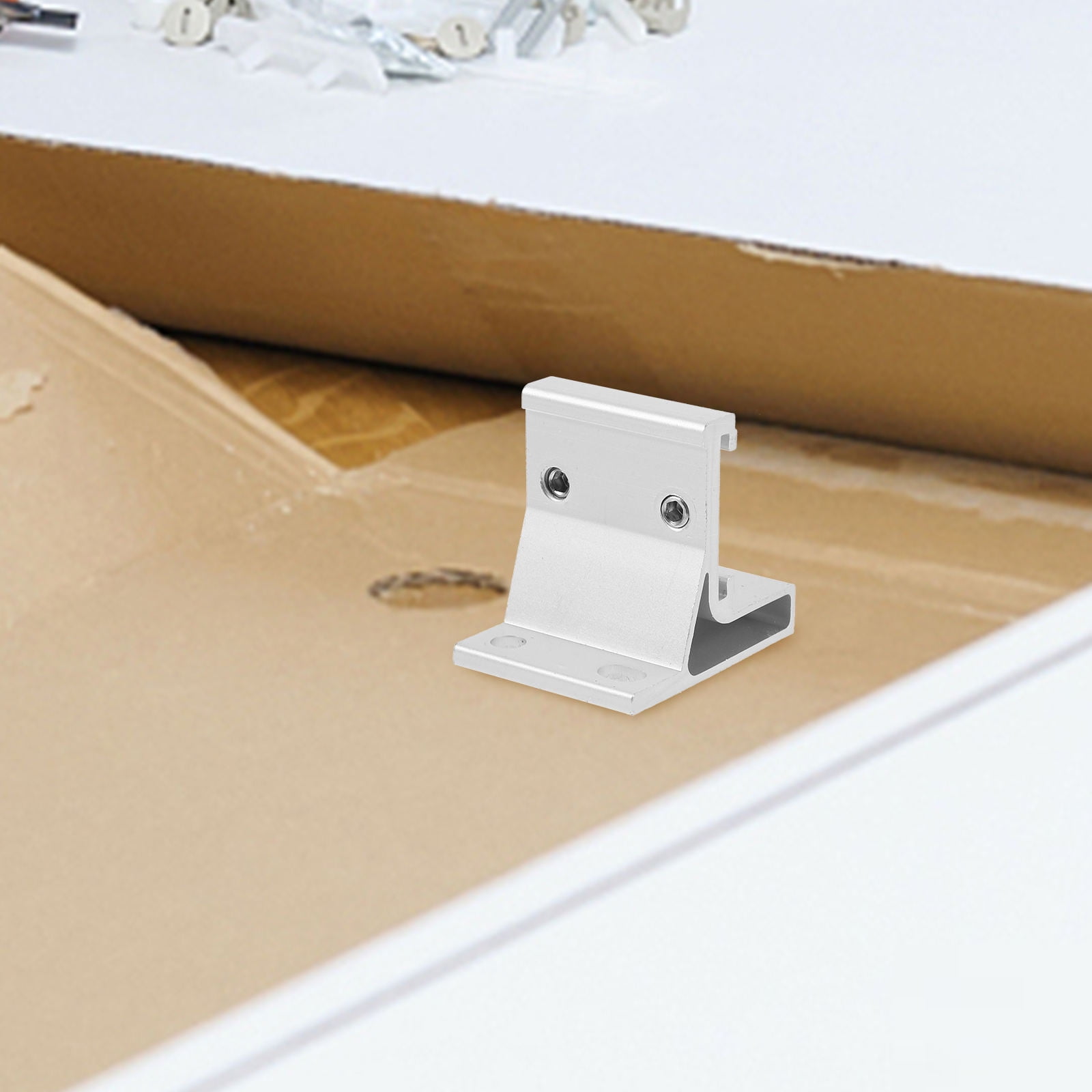 HEMOTON Slide Track Corner Brace Stainless Steel Guide Rail Corner ...
