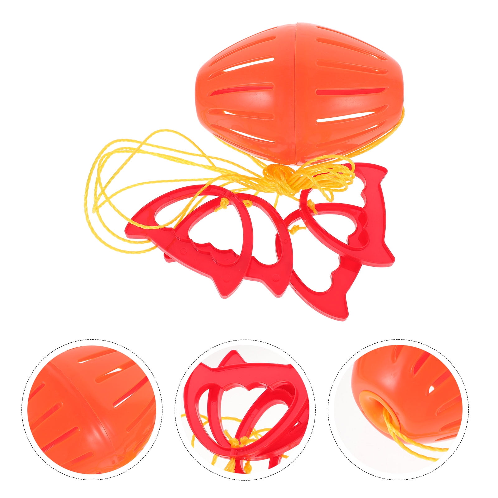 HEMOTON Sliding Ball Pull Shuttle Ball Game Plastic Pull Ball Fitness ...