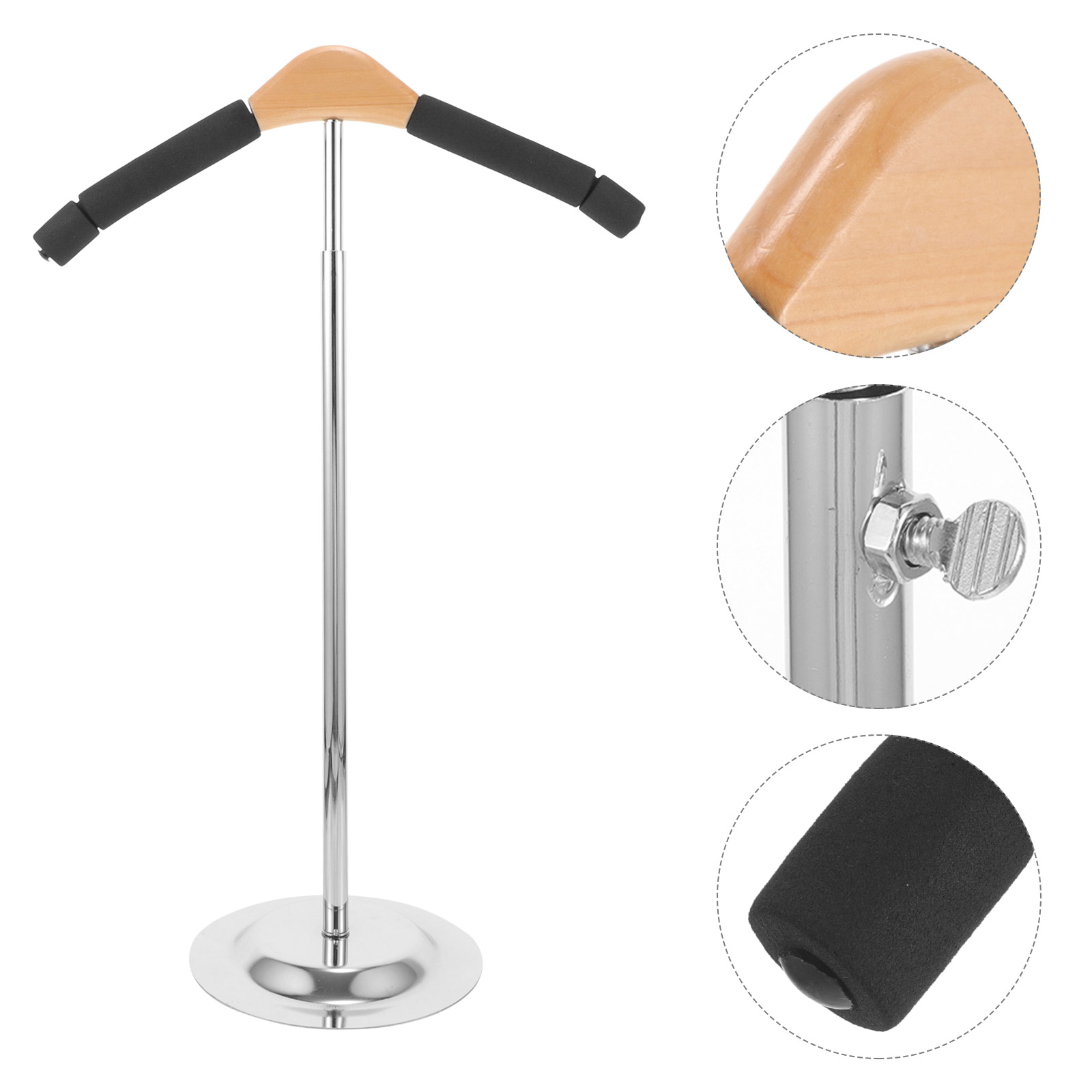 HEMOTON Small Clothes Rack Foldable Collapsible Garment Child Travel ...