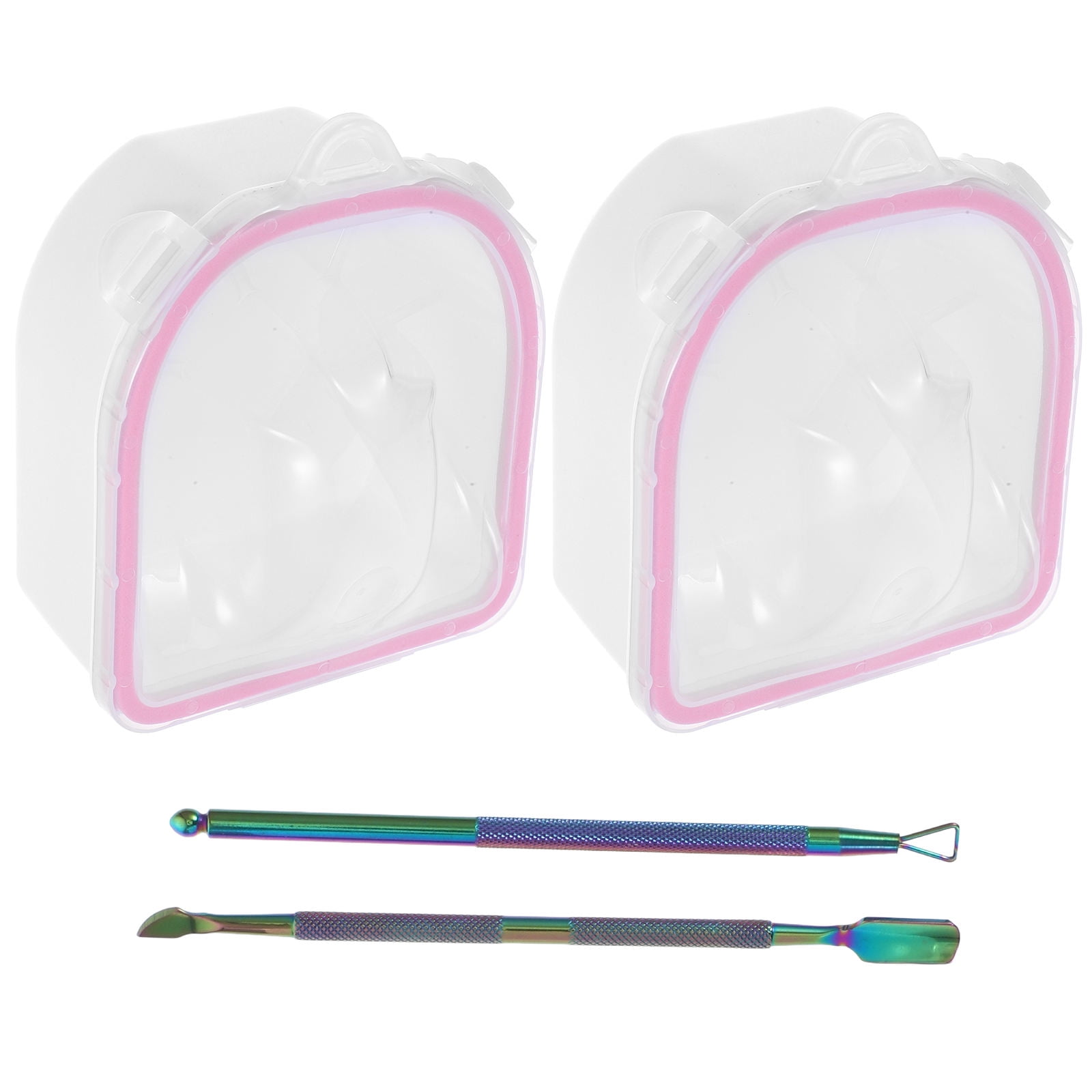 HEMOTON Soaking Bowl for Salon Manicure Container Nail Art - Walmart.com