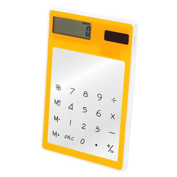 Phenofice Compact Screen Calculator Orange for Home, School, and Office ...