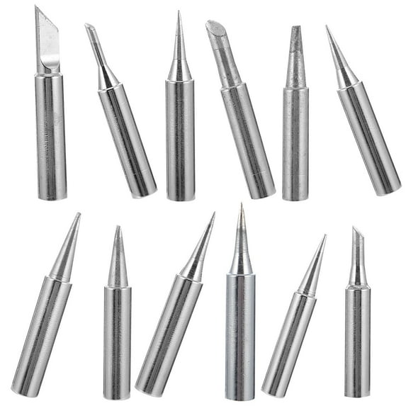 HEMOTON Soldering Iron Tip 12Pcs Set for Soldering Work Corrosion ...